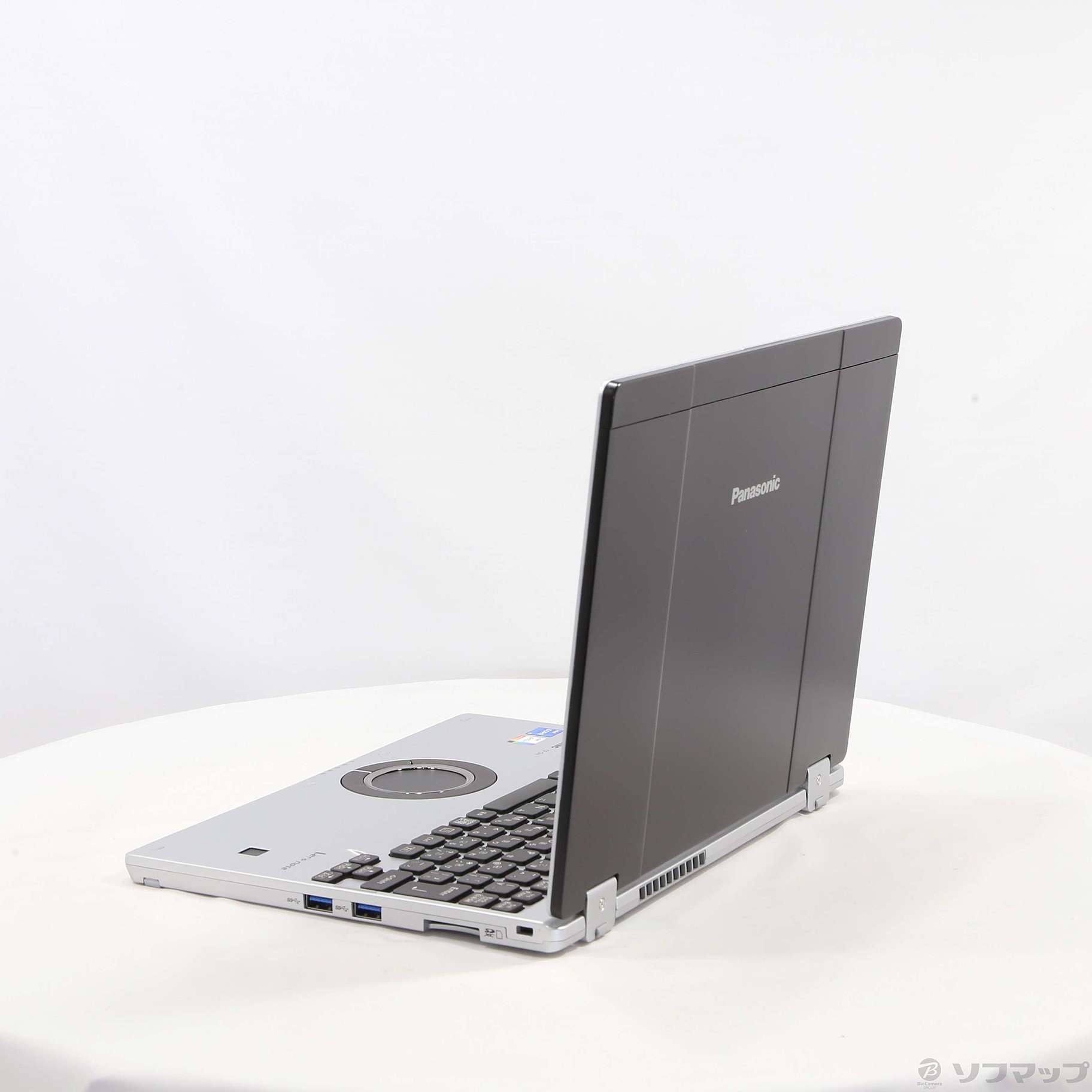 【中古】〔展示品〕 Lets note QV1 CF-QV1ADMCR ブラック&シルバー [2133045811527] - リコレ ...