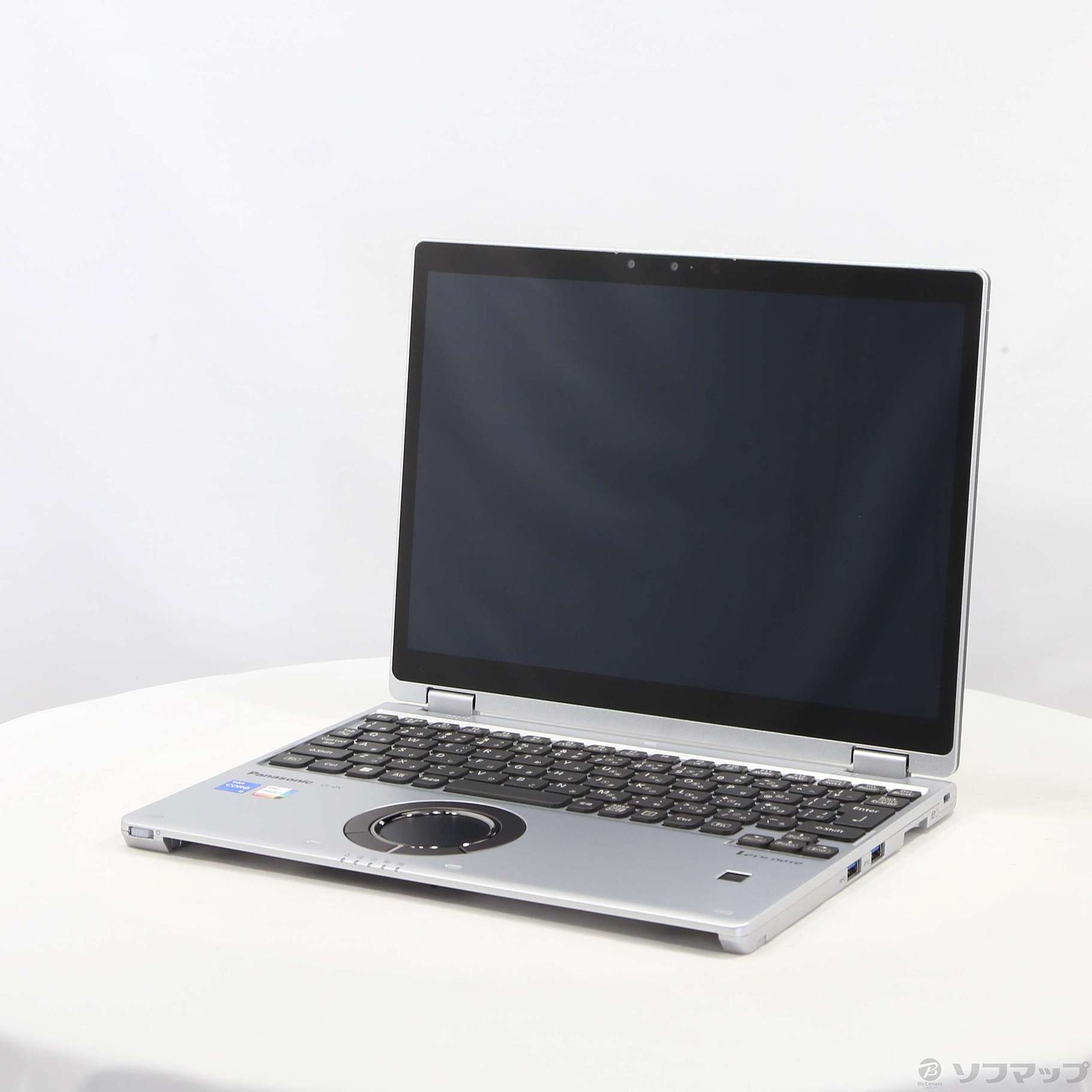 【中古】〔展示品〕 Lets note QV1 CF-QV1ADMCR ブラック&シルバー [2133045811534] - リコレ ...