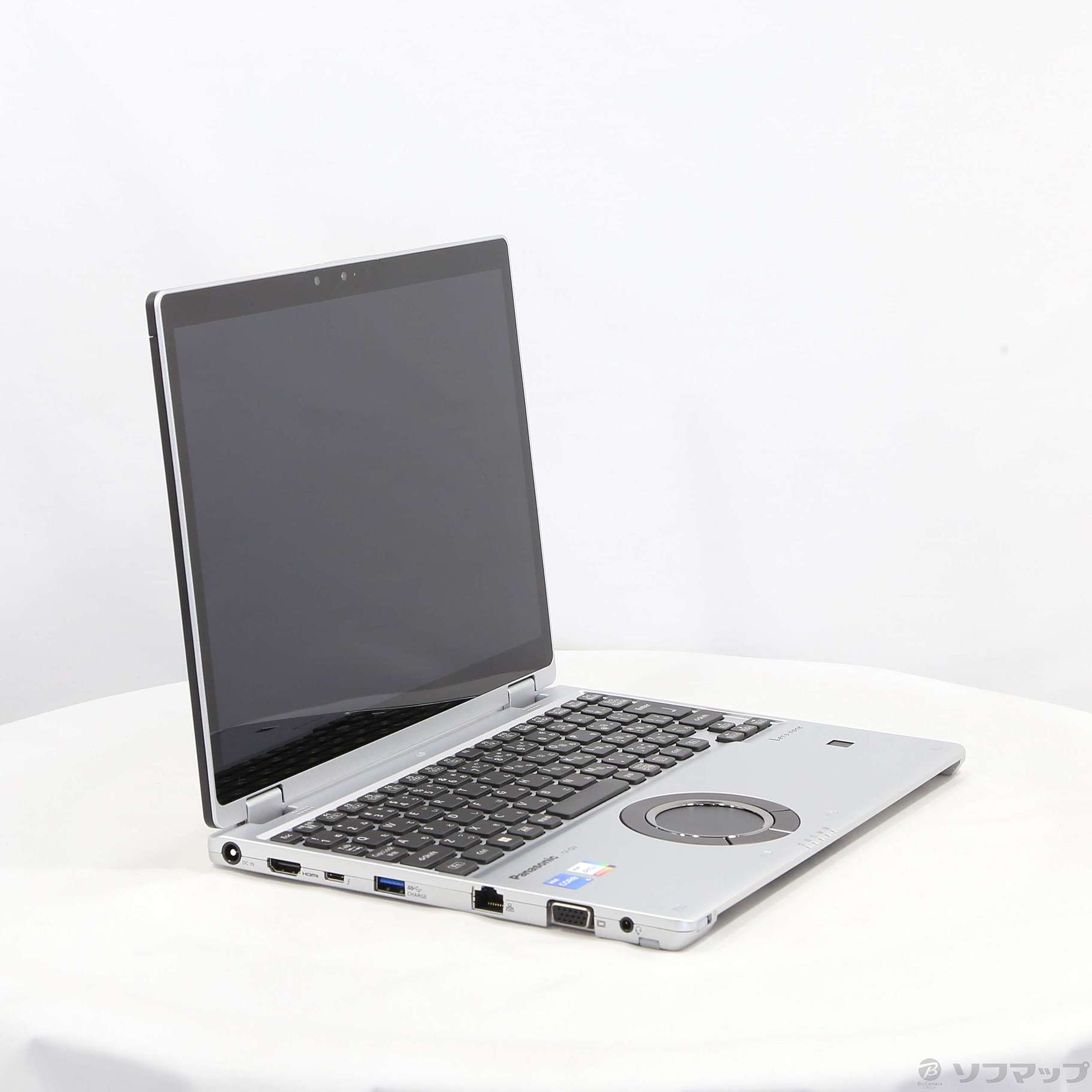 【中古】〔展示品〕 Lets note QV1 CF-QV1ADMCR ブラック&シルバー [2133045811534] - リコレ ...