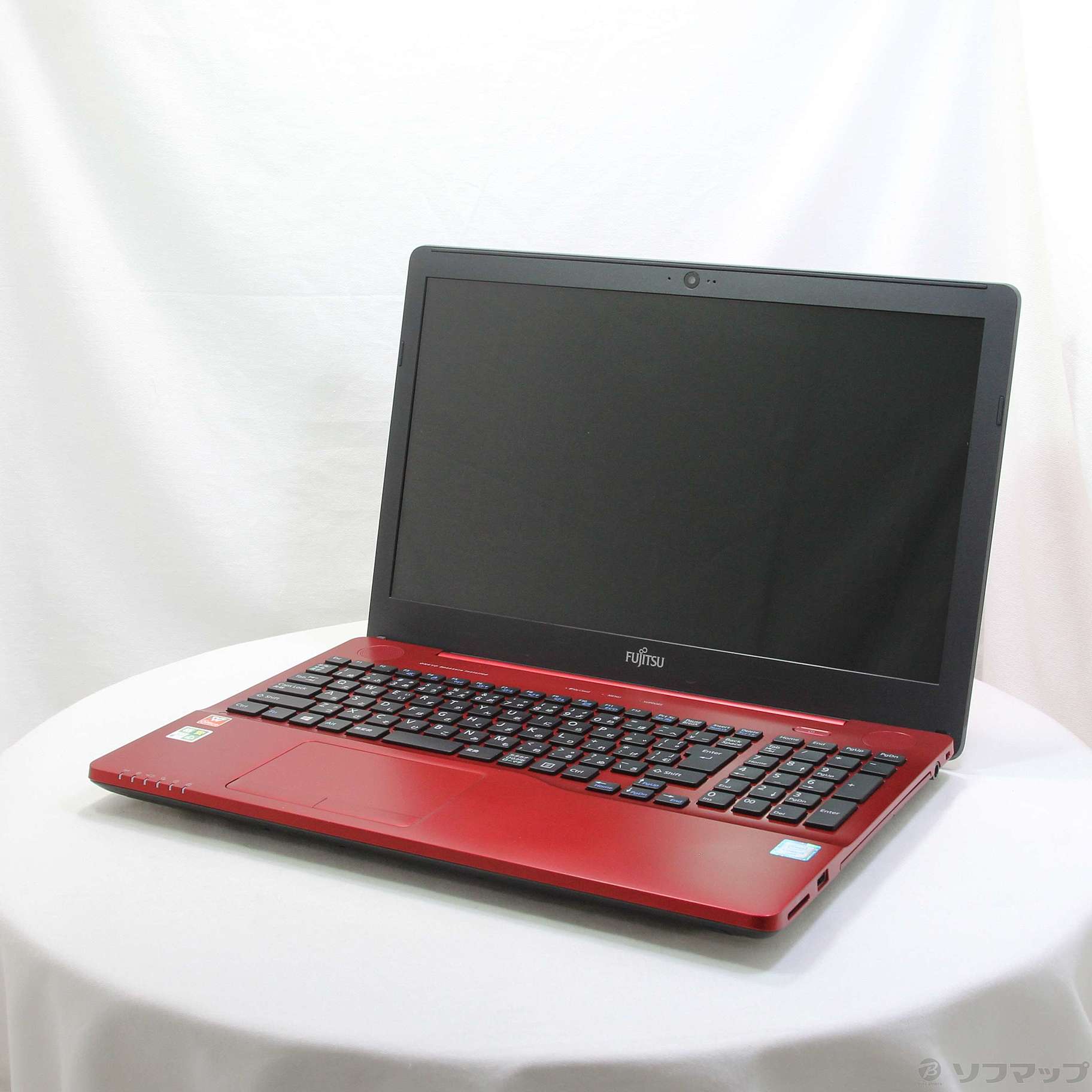 【中古】格安安心パソコン LIFEBOOK AH45／X FMVA45XRKS ルビーレッド 〔Windows 10 ...