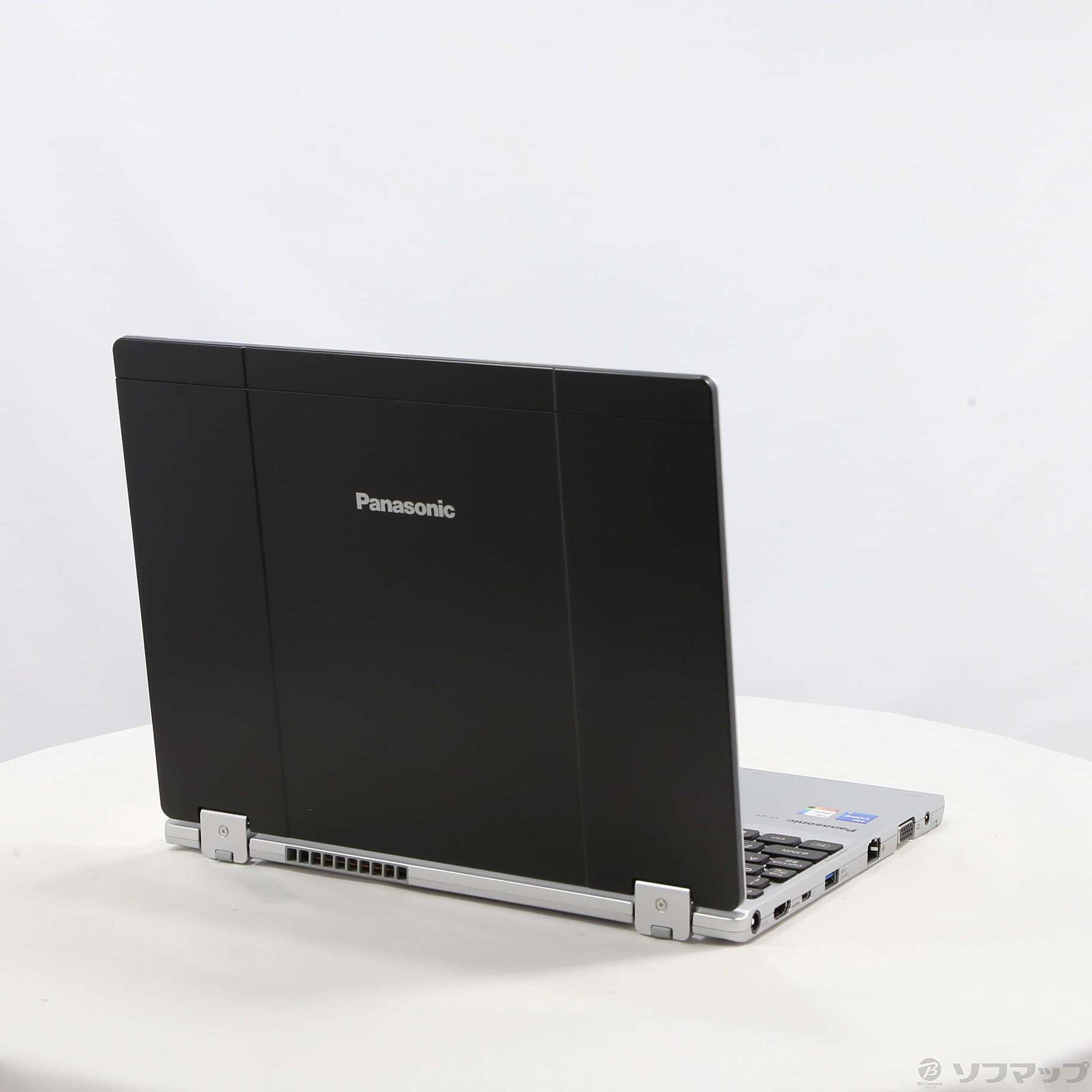 【中古】〔展示品〕 Lets note QV1 CF-QV1ADMCR ブラック&シルバー [2133045872474] - リコレ ...