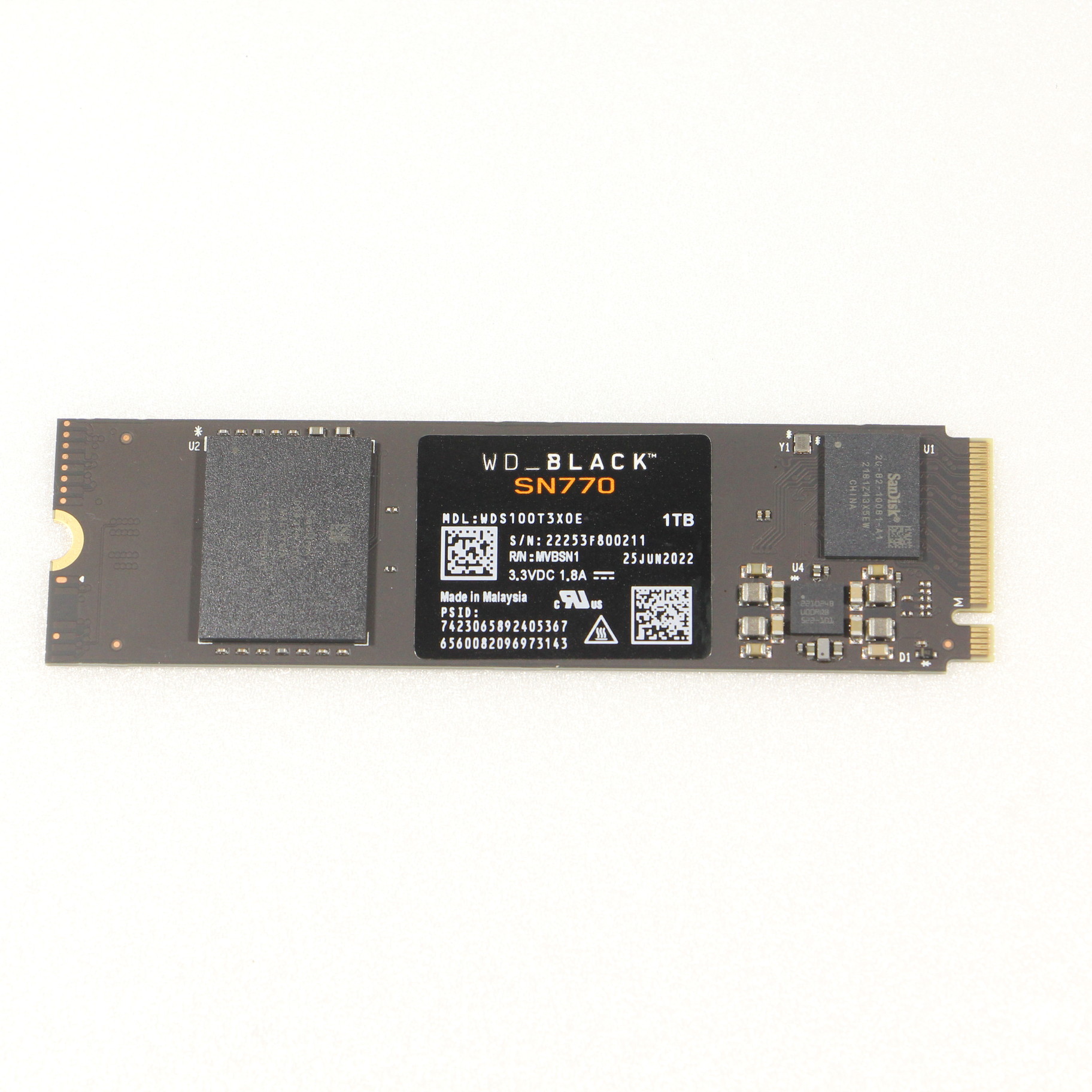 【中古】WDS100T3X0E WD BLACK SN770 NVMe SSDシリーズ [2133045885955] - リコレ ...