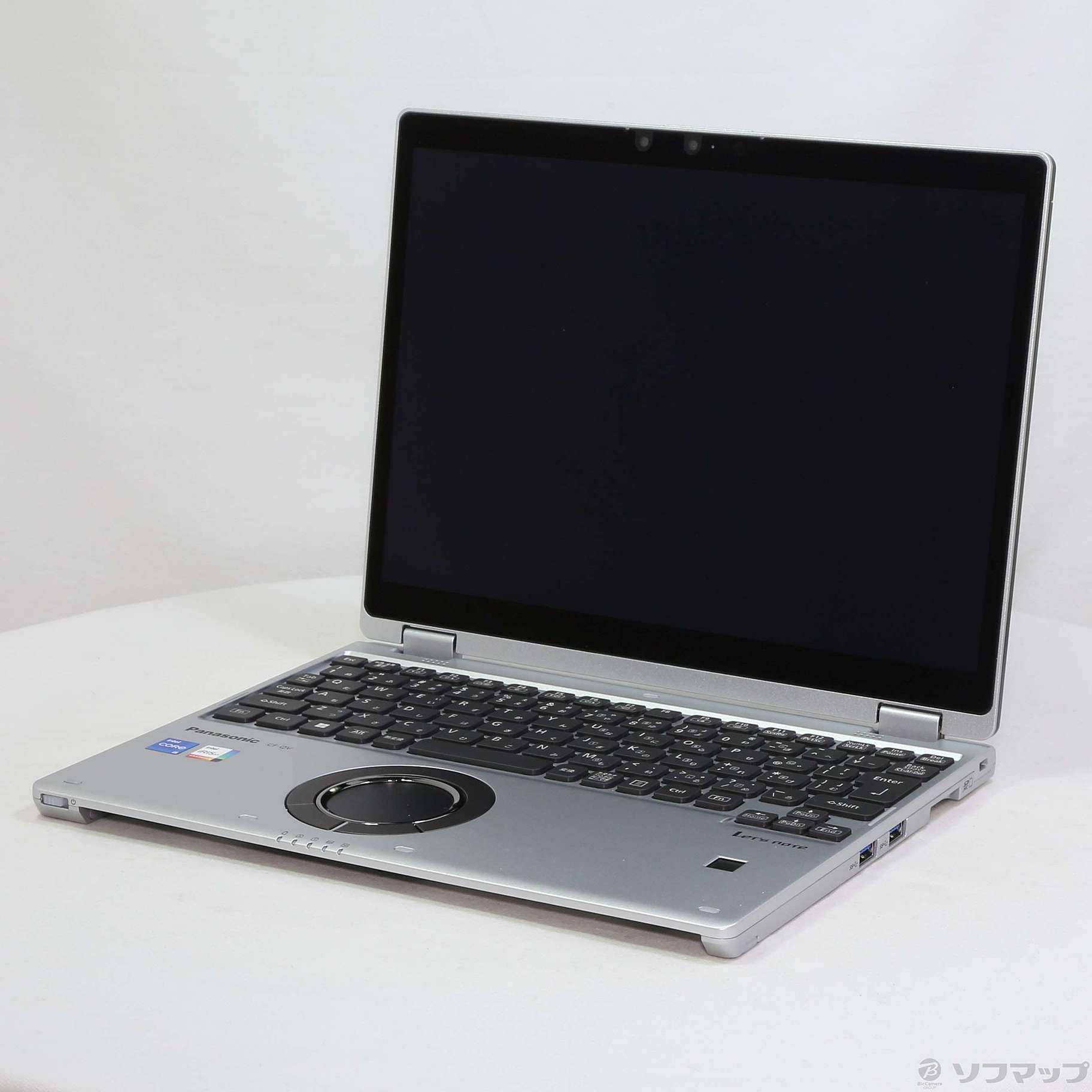 【中古】〔展示品〕 Lets note QV1 CF-QV1ADMCR ブラック&シルバー [2133045903208] - リコレ ...