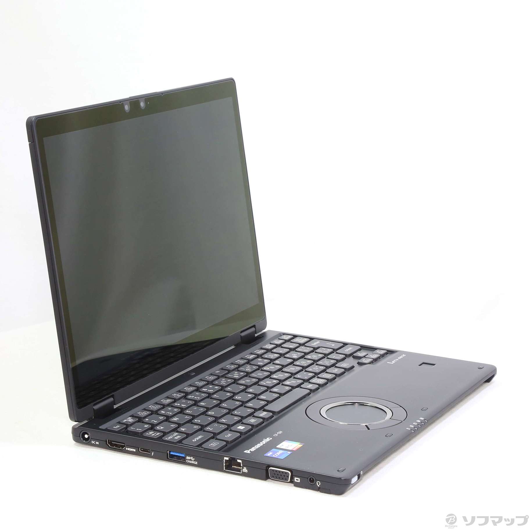 【中古】〔展示品〕 Lets note QV1 CF-QV1CFNCR ブラック [2133045946083] - リコレ！|ソフマップの ...