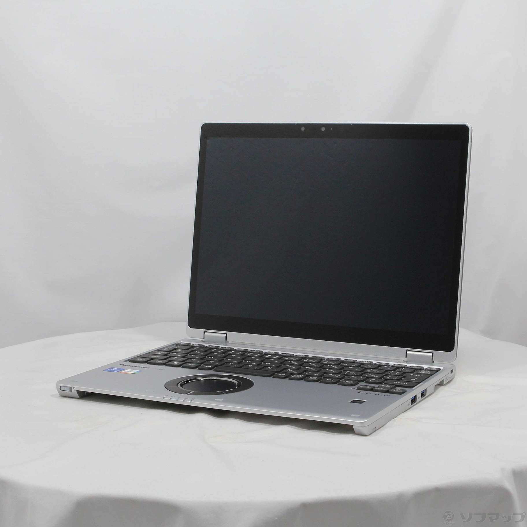 【中古】〔展示品〕 Lets note QV1 CF-QV1ADMCR ブラック&シルバー [2133045946496] - リコレ ...