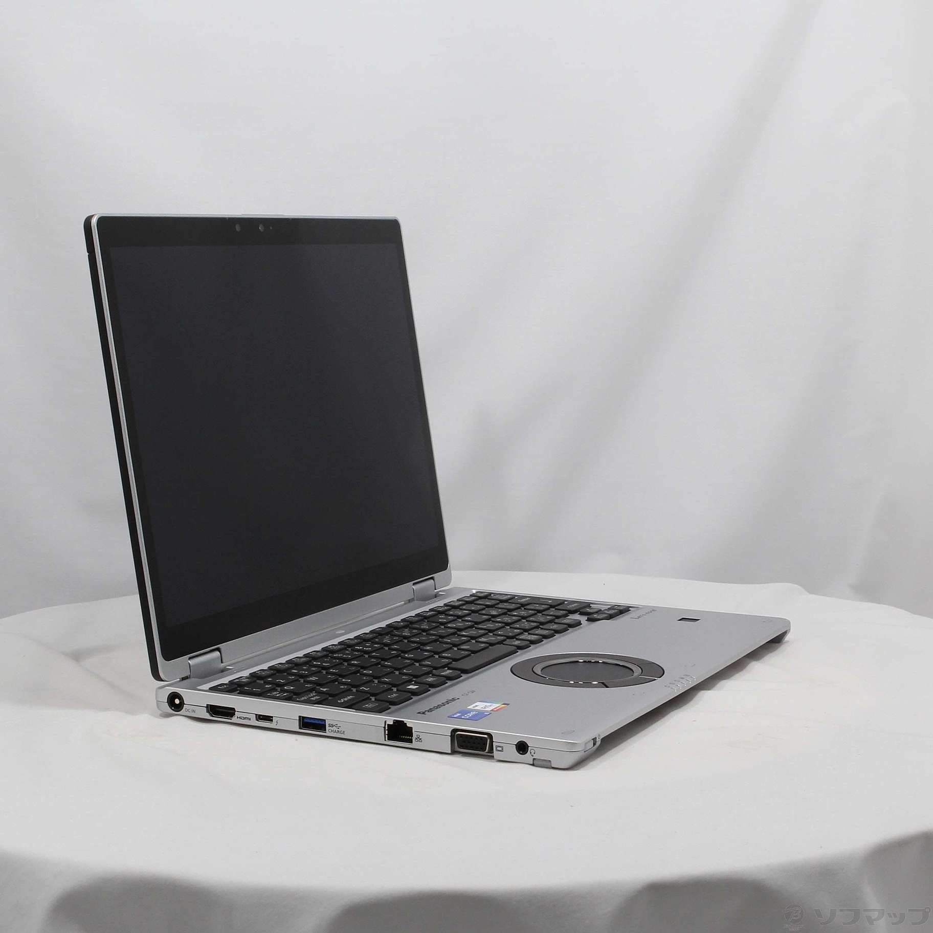 【中古】〔展示品〕 Lets note QV1 CF-QV1ADMCR ブラック&シルバー [2133045946496] - リコレ ...