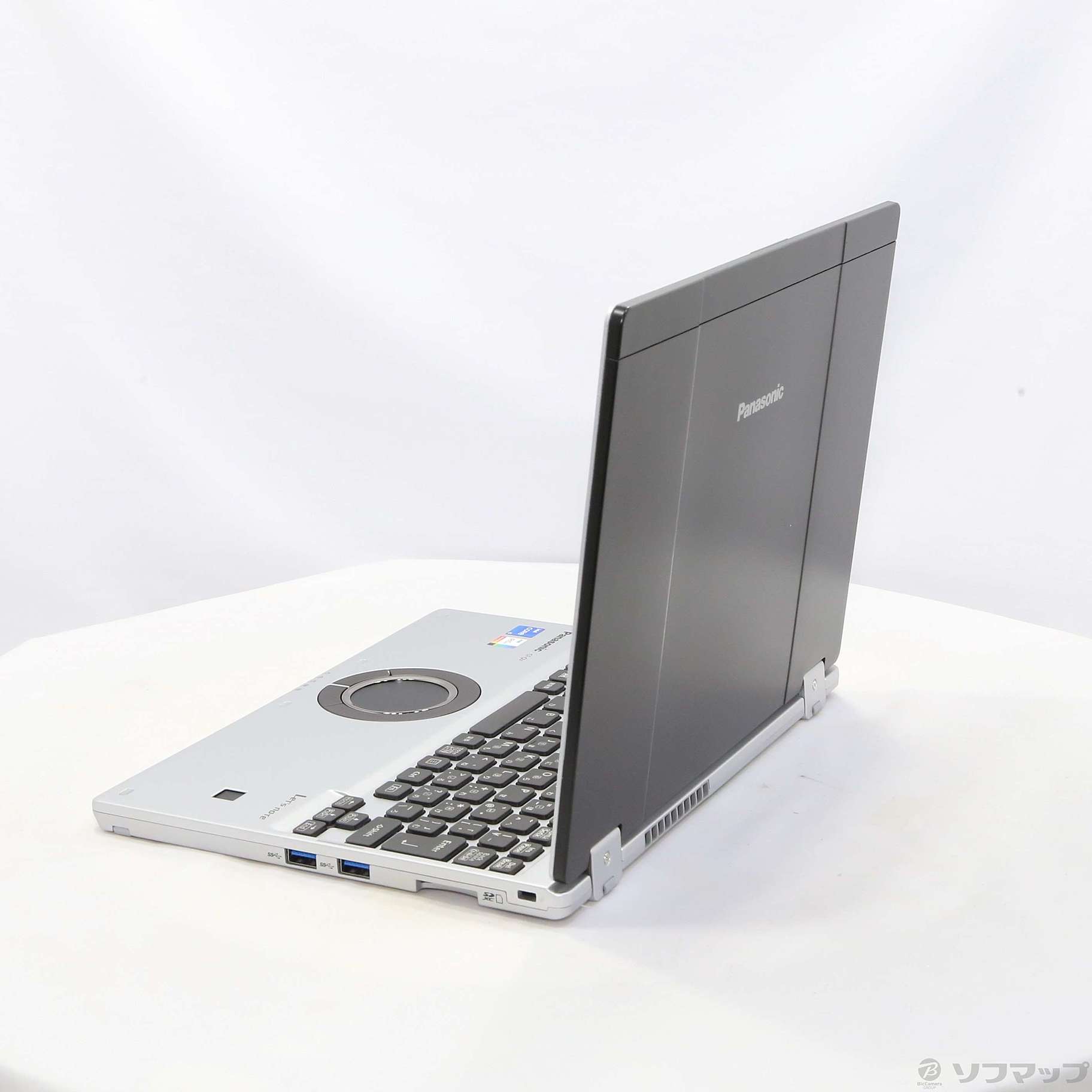 【中古】〔展示品〕 Lets note QV1 CF-QV1ADMCR ブラック&シルバー [2133046000937] - リコレ ...