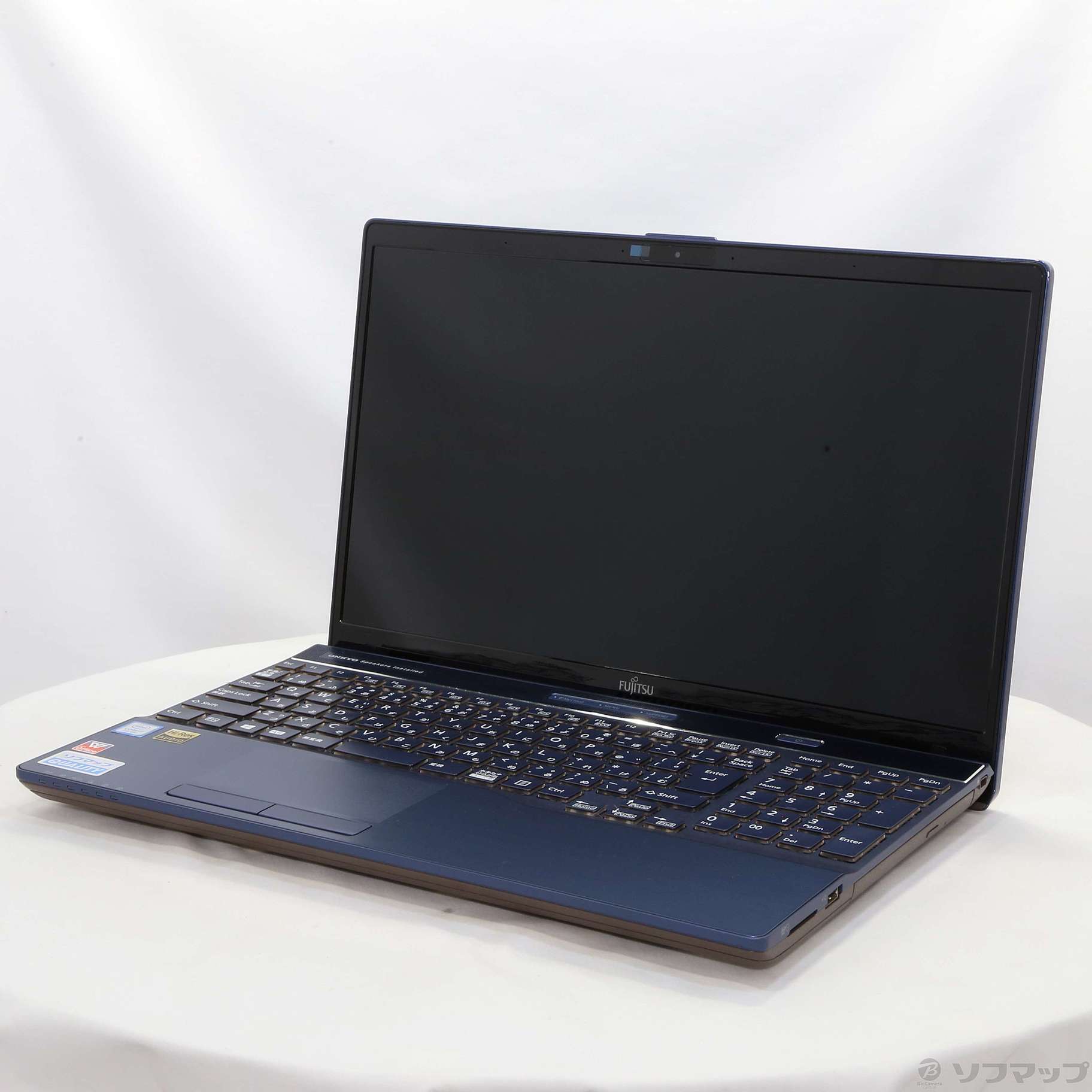 【中古】LIFEBOOK AH77／D1 FMVA77D1L メタリックブルー 〔Windows 10〕 [2133046060290 ...