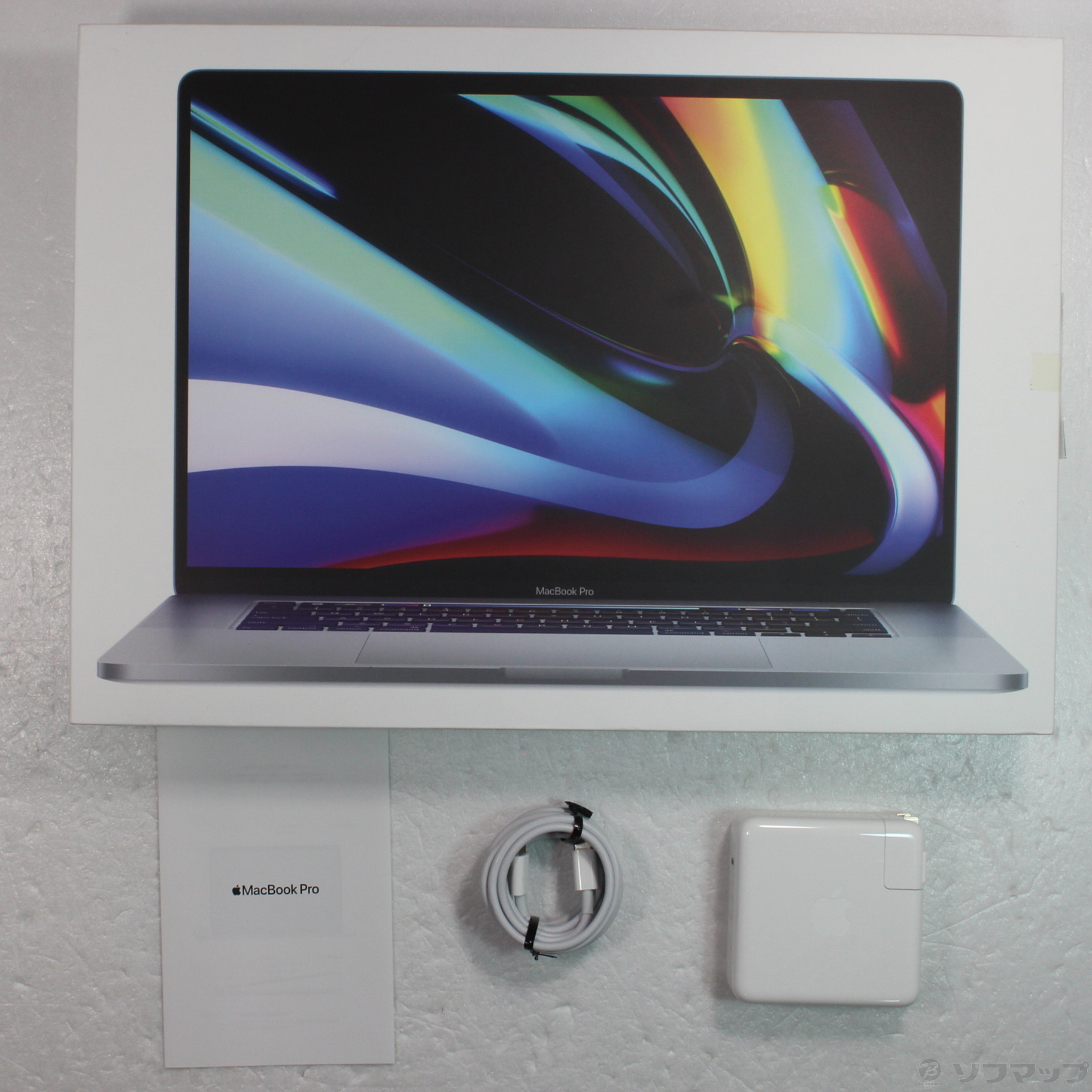 【中古】MacBook Pro 16-inch Late 2019 MVVK2J／A Core_i9 2.4GHz 64GB SSD2TB スペースグレイ 〔10.15 Catalina ...