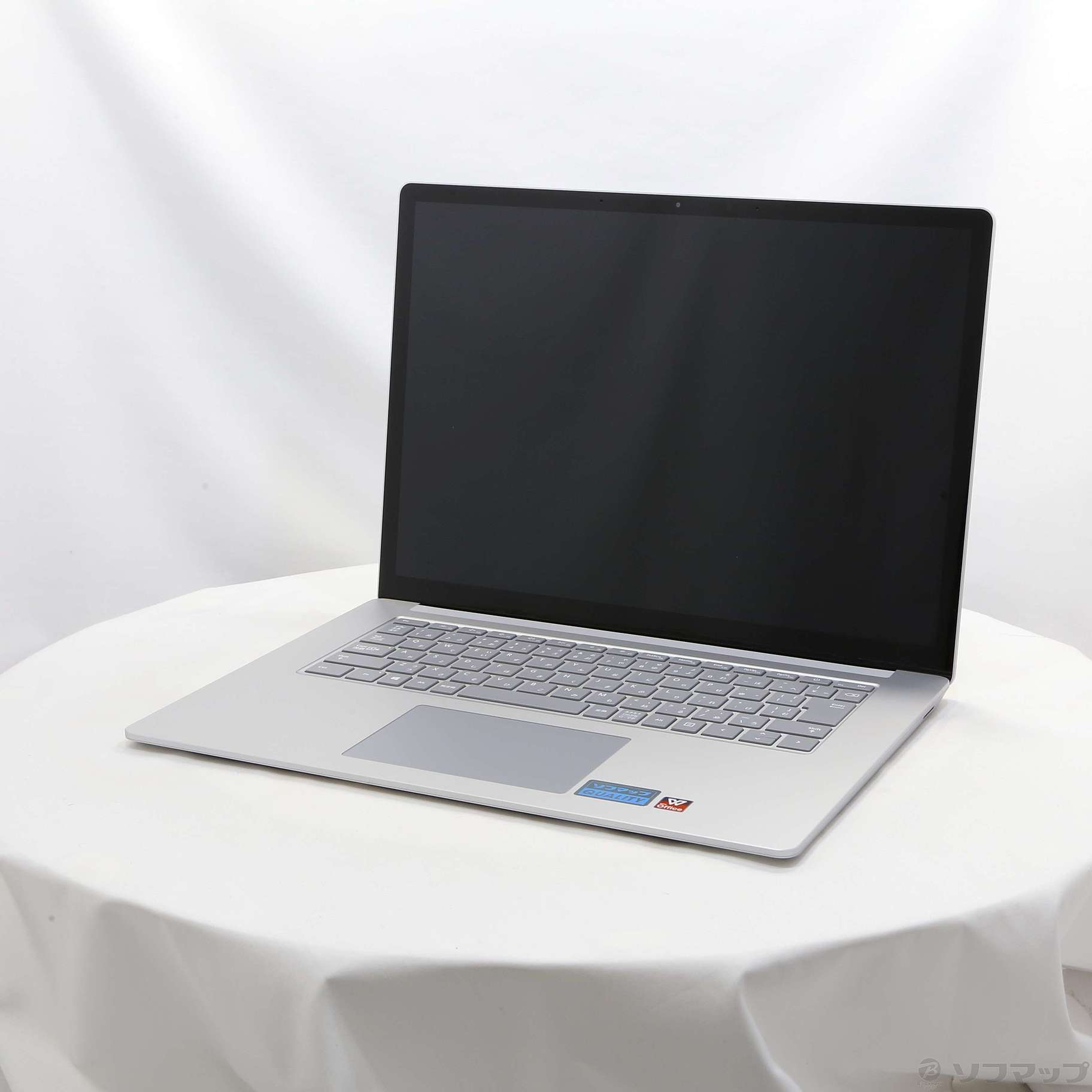 【中古】Surface Laptop 3 〔AMD Ryzen ／8GB／SSD256GB〕 VGZ-00018 プラチナ 〔Windows ...