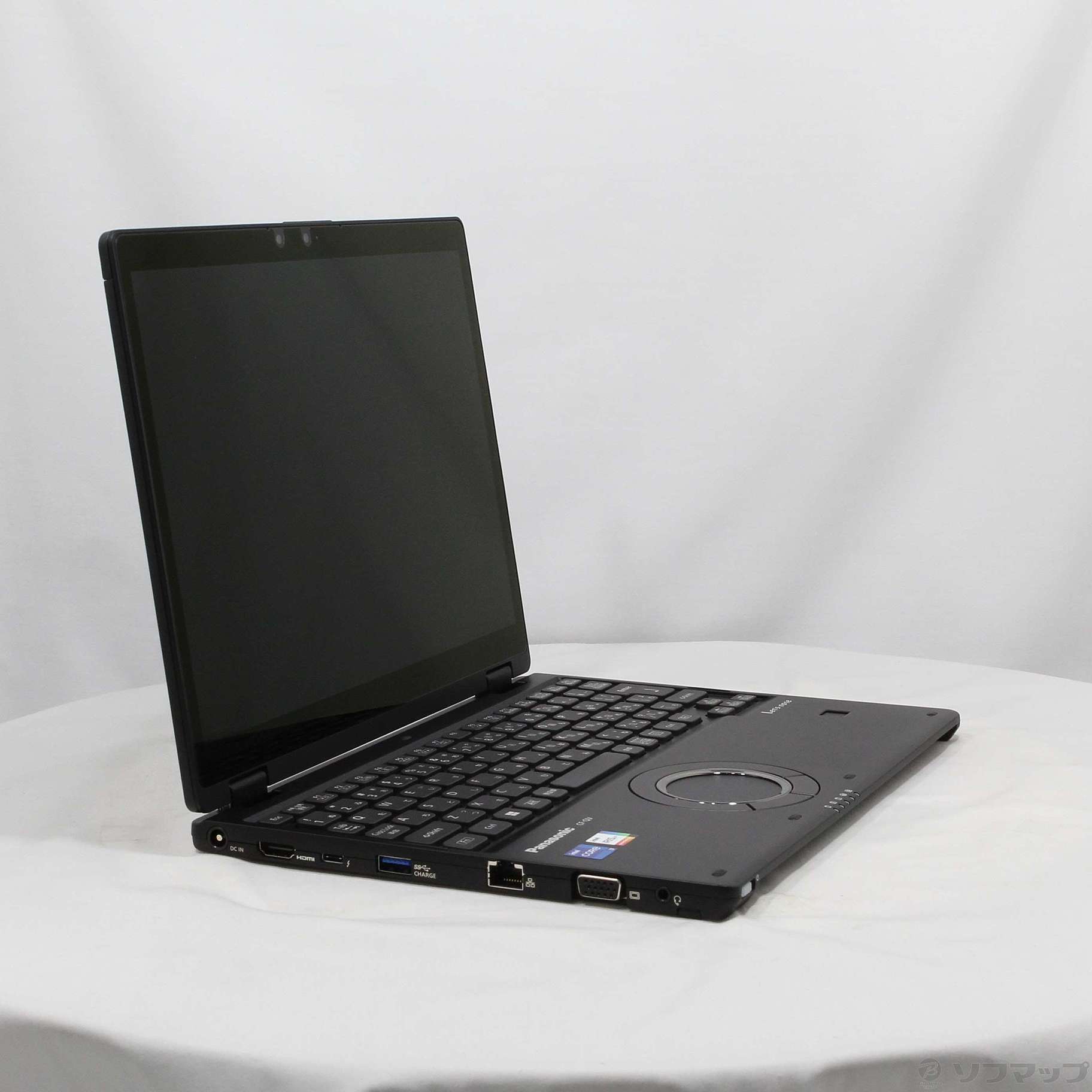 【中古】〔展示品〕 Lets note QV1 CF-QV1CFNCR ブラック [2133046284115] - リコレ！|ソフマップの ...