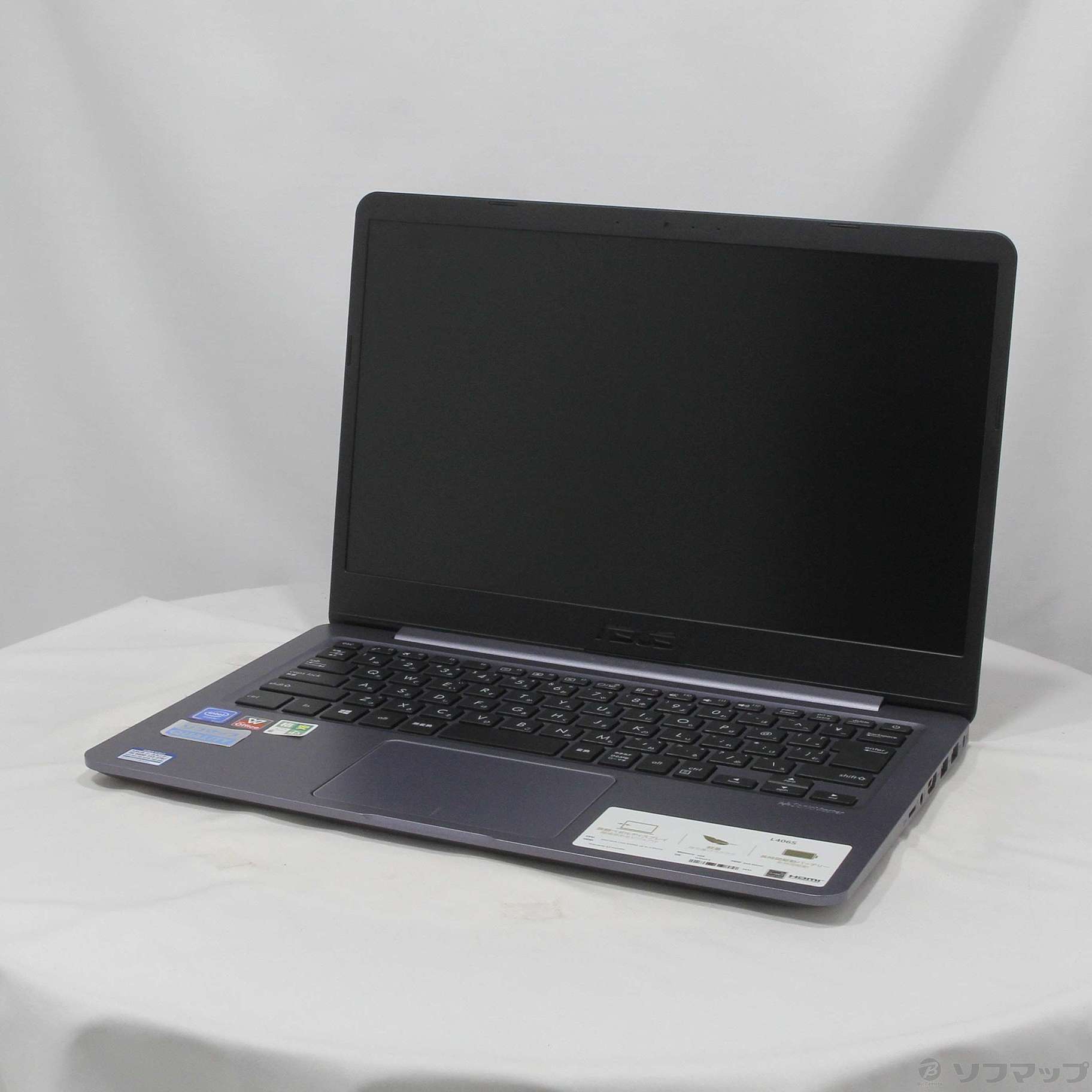 【中古】格安安心パソコン ASUS L406SA L406SA-S43060G スターグレー [2133046299164] - リコレ ...