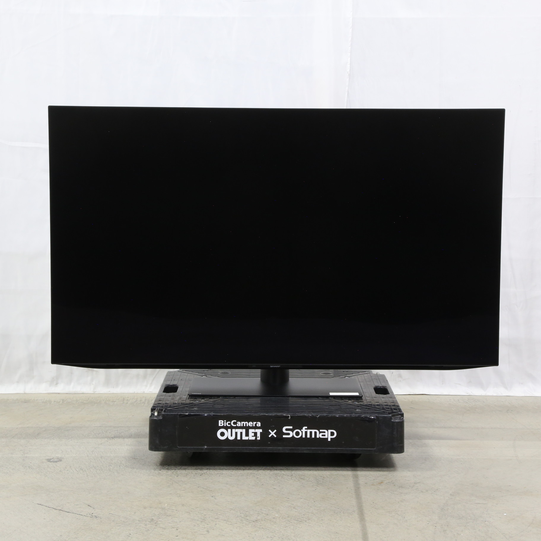 【中古】〔展示品〕 有機ELテレビ AQUOS(アクオス) 4T-C55EQ1 [55V型 ／4K対応 ／BS・CS 4Kチューナー内蔵 ／YouTube対応] 2022年モデル ...