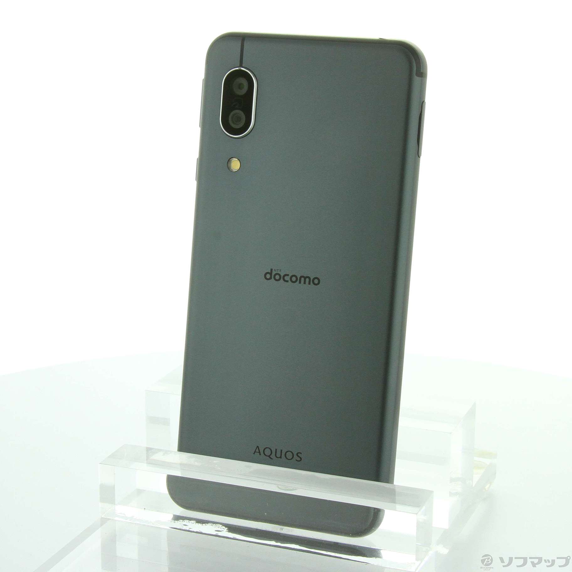 【中古】AQUOS sense3 64GB ブラック SH-02M docomoロック解除SIMフリー [2133046517343] - リ ...