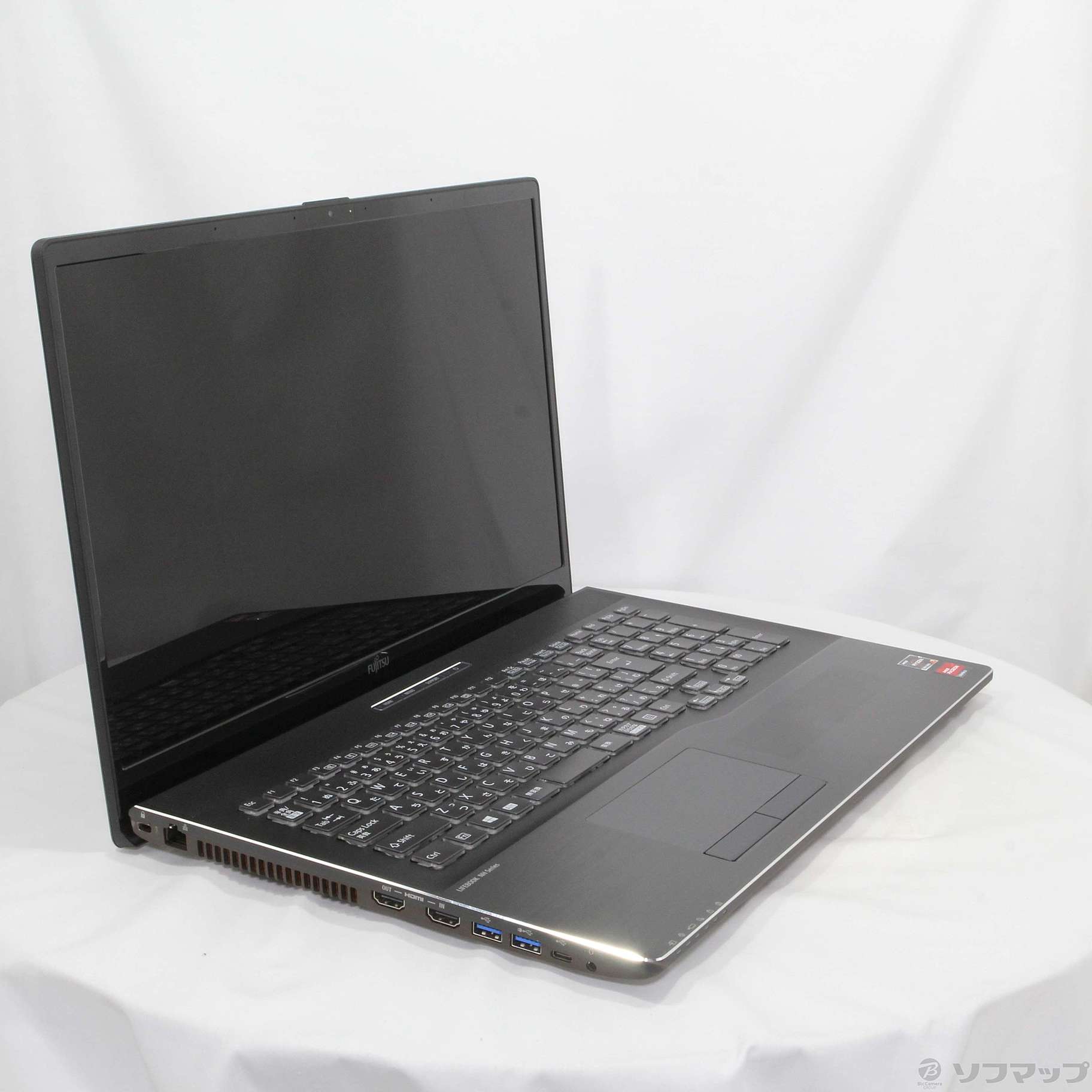 【中古】〔展示品〕 LIFEBOOK NH77／F3 FMVN77F3B ブライトブラック [2133046609970] - リコレ ...