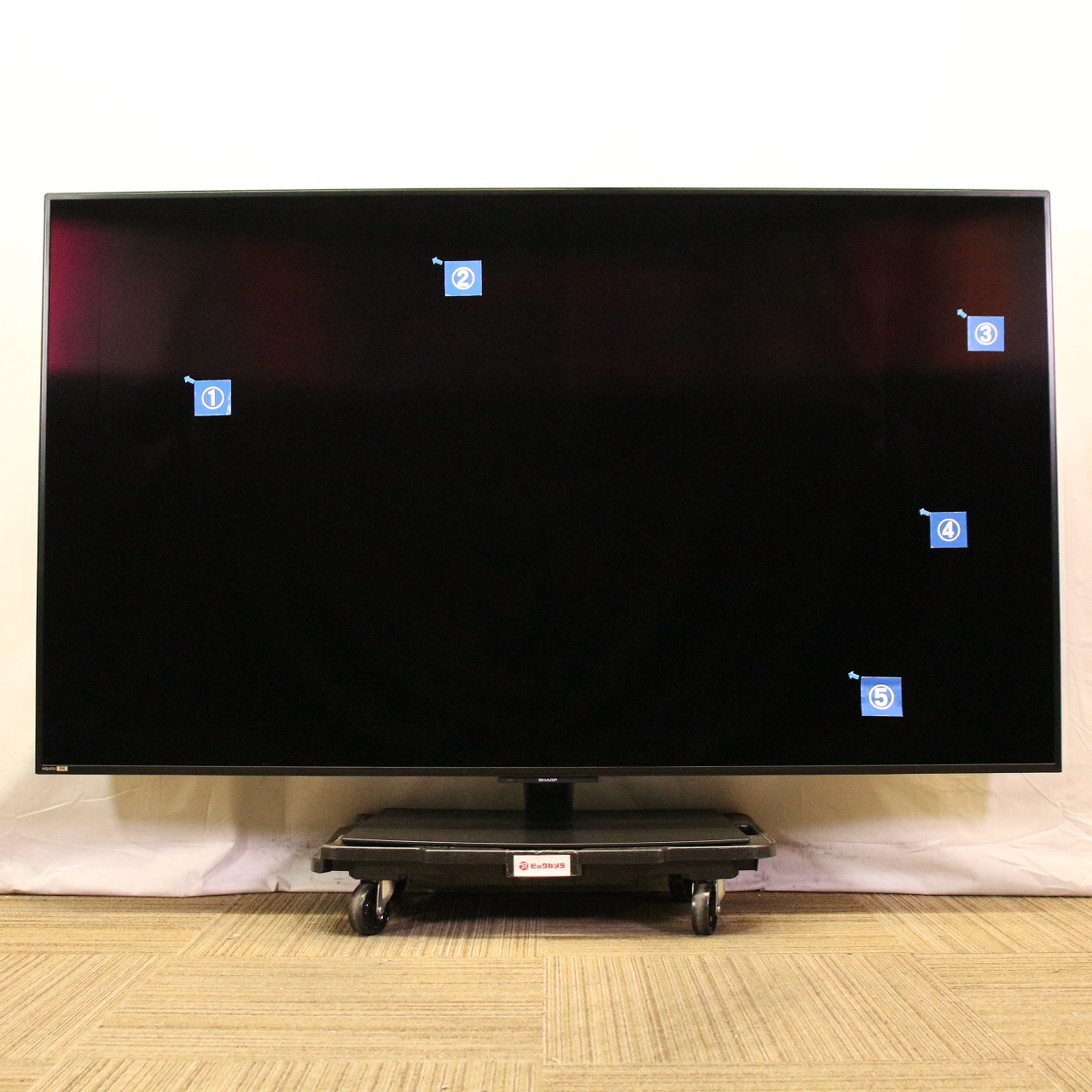 【中古】〔展示品〕 液晶テレビ AQUOS 8T-C70DW1 [70V型 ／8K対応 ／BS 8Kチューナー内蔵 ／YouTube対応 ／Bluetooth対応 ...