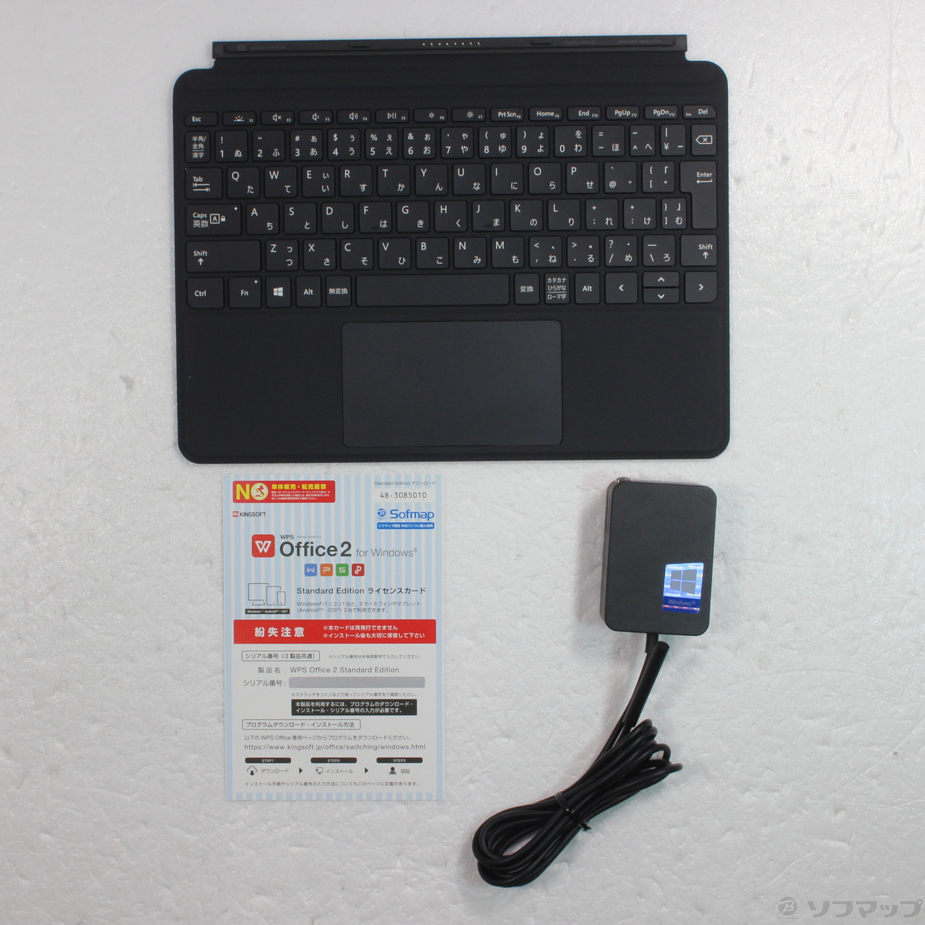 【中古】Surface Go タイプカバー同梱 〔Pentium 4415Y／8GB／SSD128GB〕 JTS-00014 シルバー ...