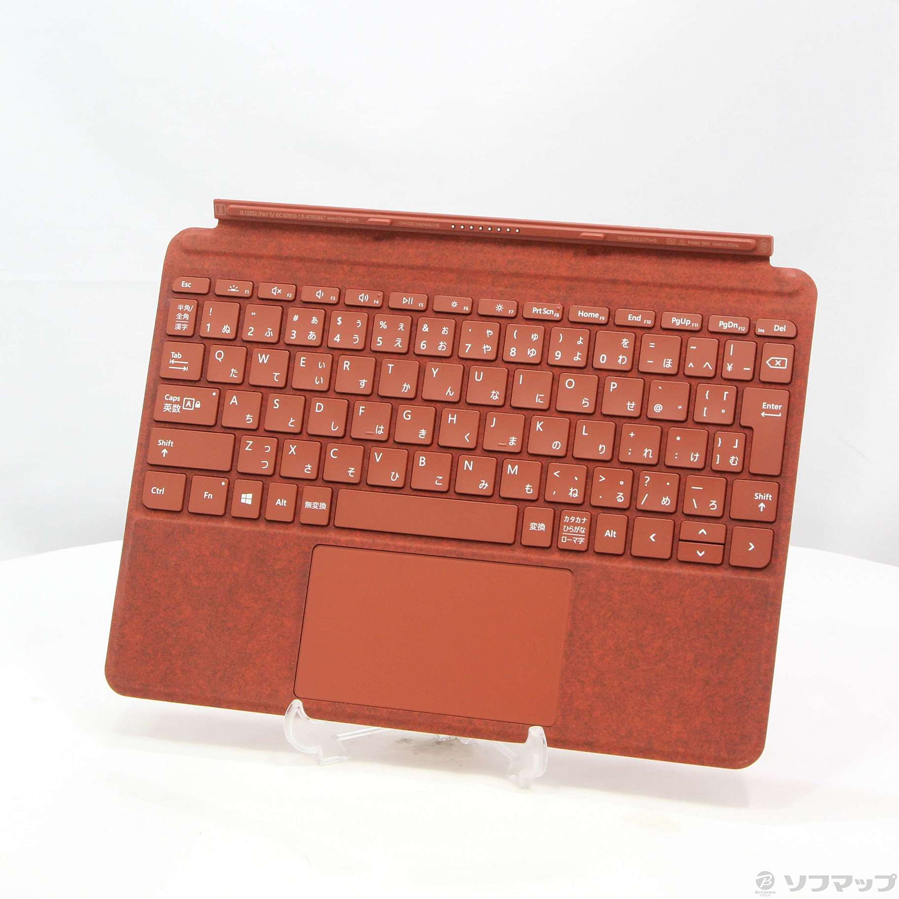 【中古】Surface Go Type Cover KCS-00102 ポピーレッド [2133046960040] - リコレ！|ビック ...