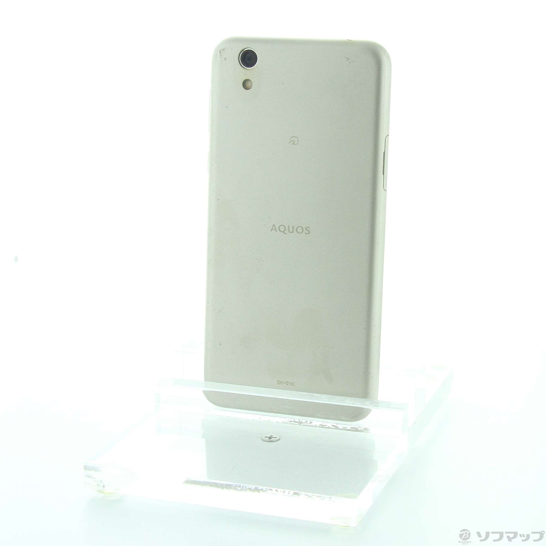 【中古】AQUOS sense 32GB シャンパンゴールド SH-01K docomoロック解除SIMフリー [2133047119935 ...