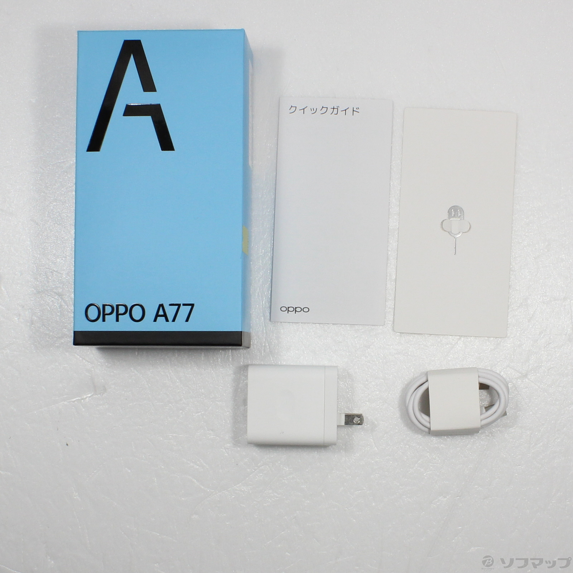 【中古】OPPO A77 128GB ブルー CPH2385 SIMフリー [2133047119980] - リコレ！|ソフマップの中古通販サイト