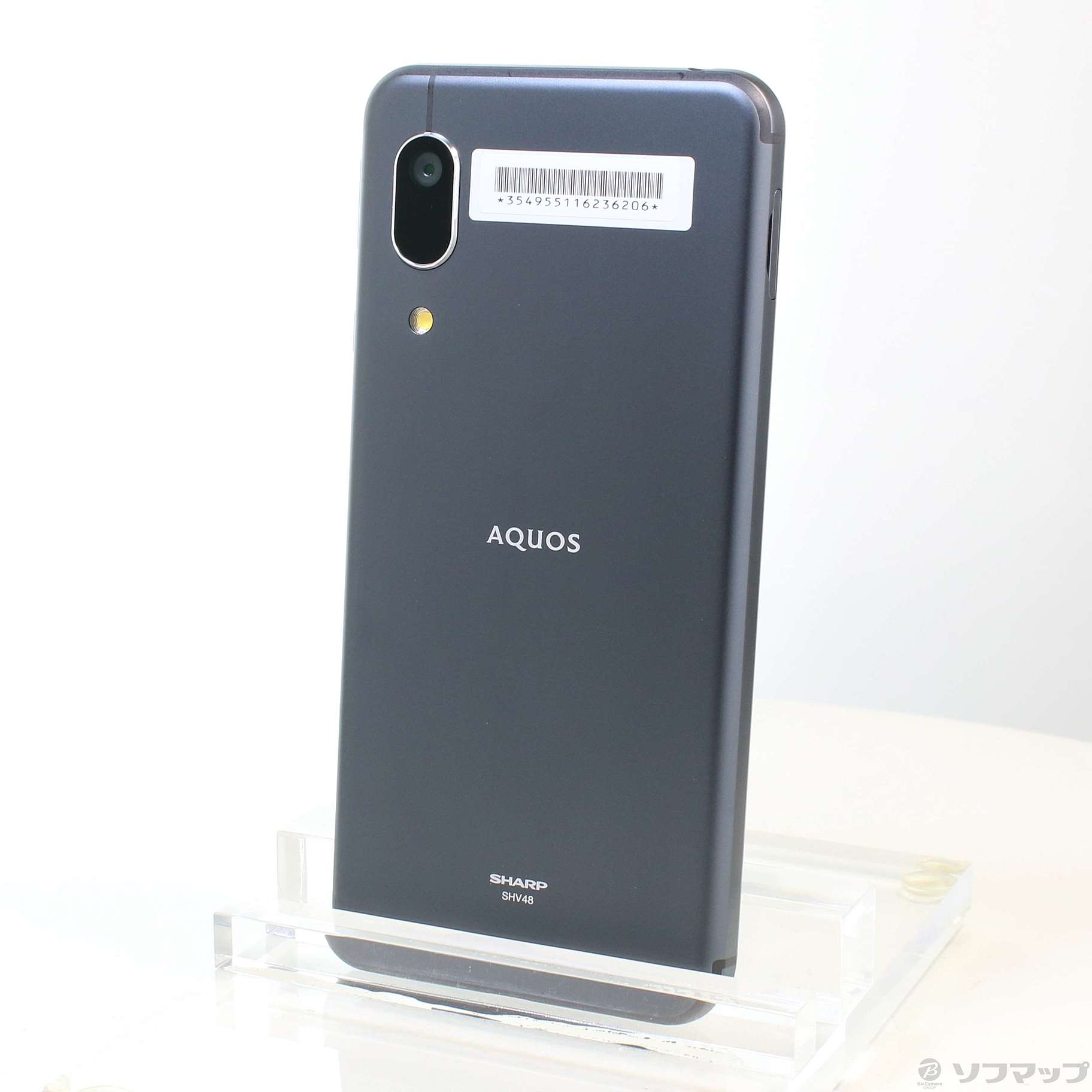【中古】AQUOS sense3 basic 32GB ブラック SHV48 auロック解除SIMフリー [2133047206246] - リコレ！|ソフマップの中古通販サイト