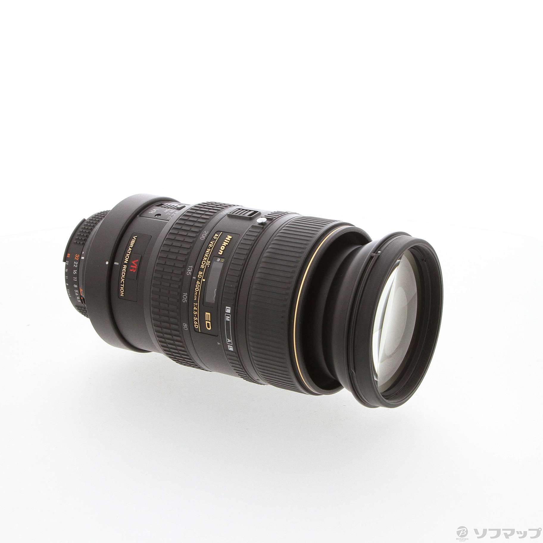 【中古】Nikon AF VR ED 80-400mm F4.5-5.6 D (レンズ) [2133047233631] - リコレ！|ビックカメラグループ ソフマップの中古通販サイト