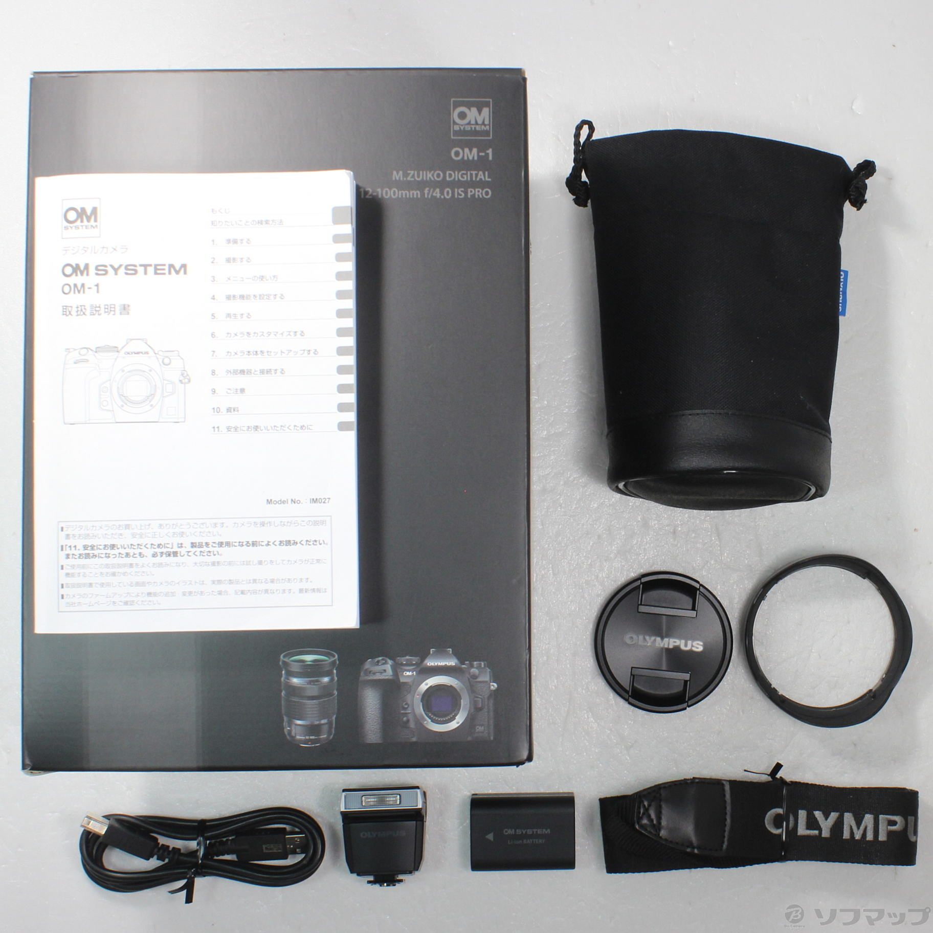 【中古】OM SYSTEM OM-1 12-100mm F4.0 PROキット [2133047255992] - リコレ！|ビックカメラ ...