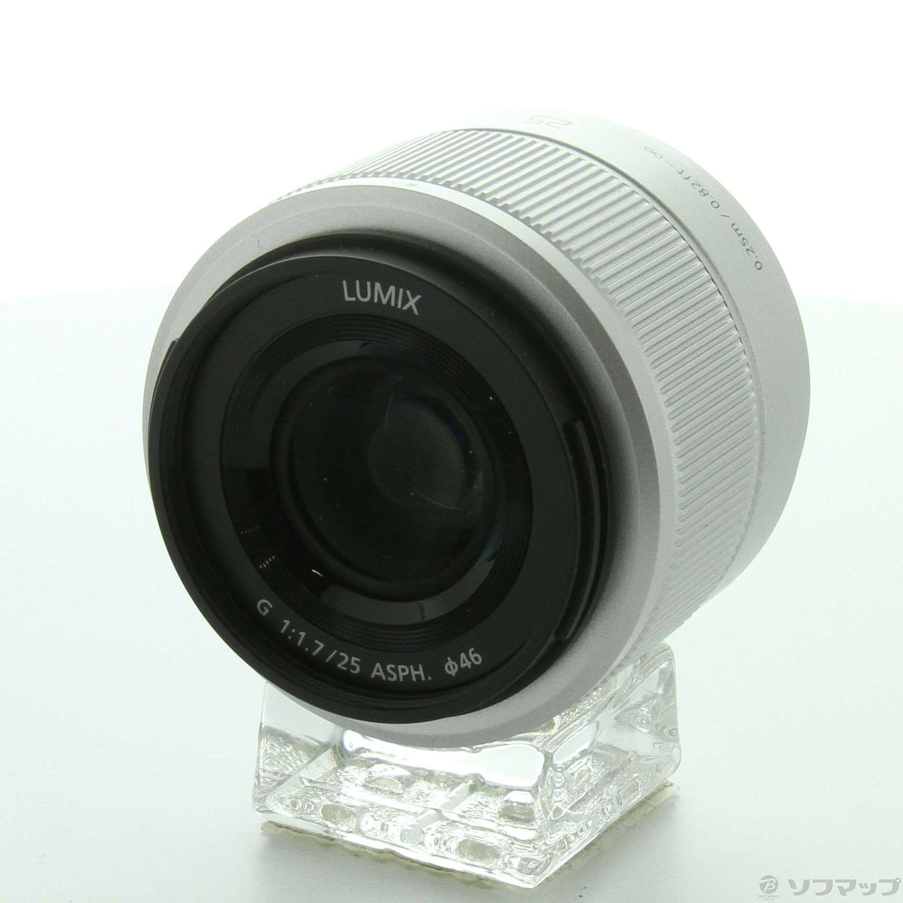 【中古】LUMIX G 25mm／F1.7 ASPH. シルバー [2133047291426] - リコレ！|ビックカメラグループ ソフマップの中古通販サイト