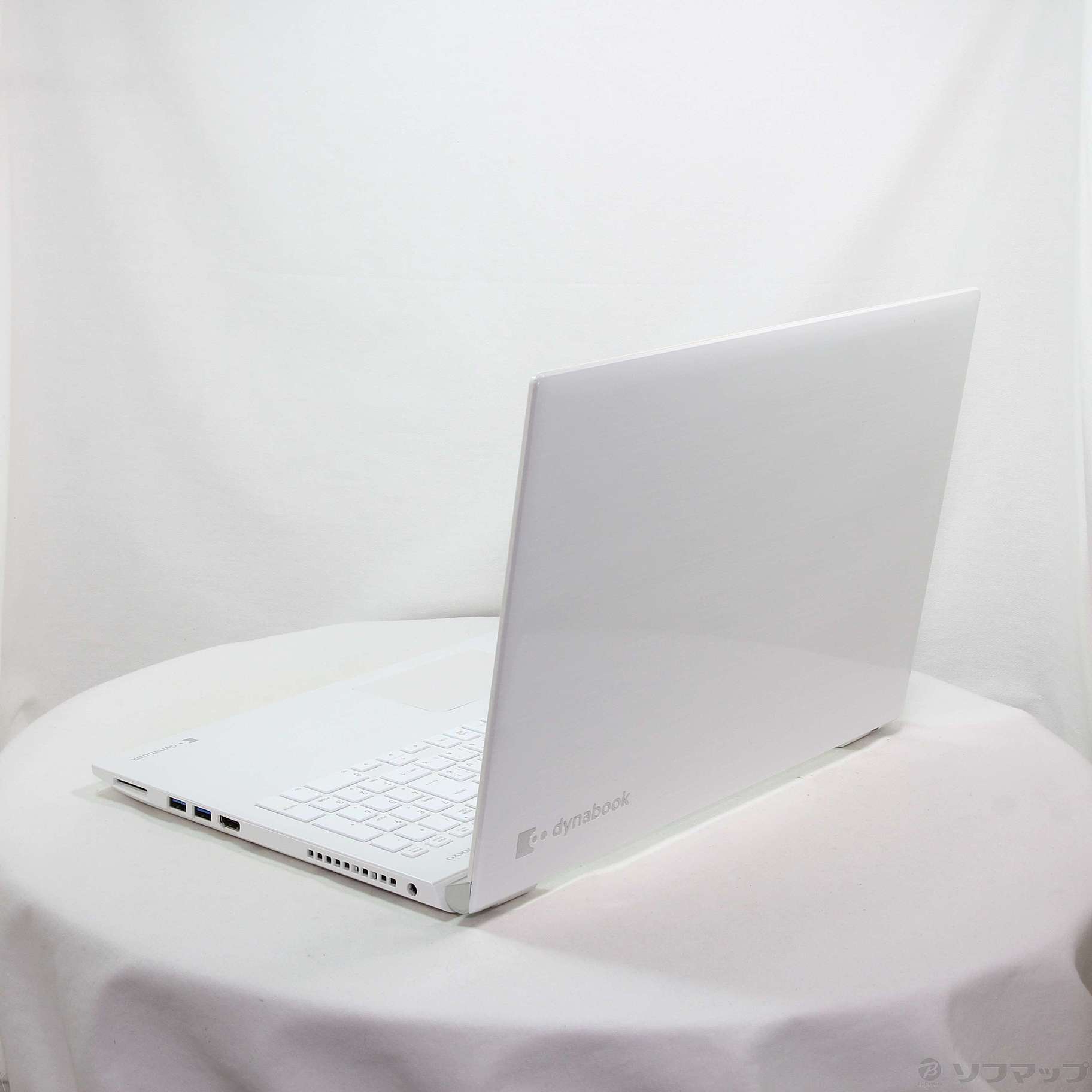【中古】格安安心パソコン dynabook EX／3EW PTEX-3JERJW リュクスホワイト 〔Windows 10 ...