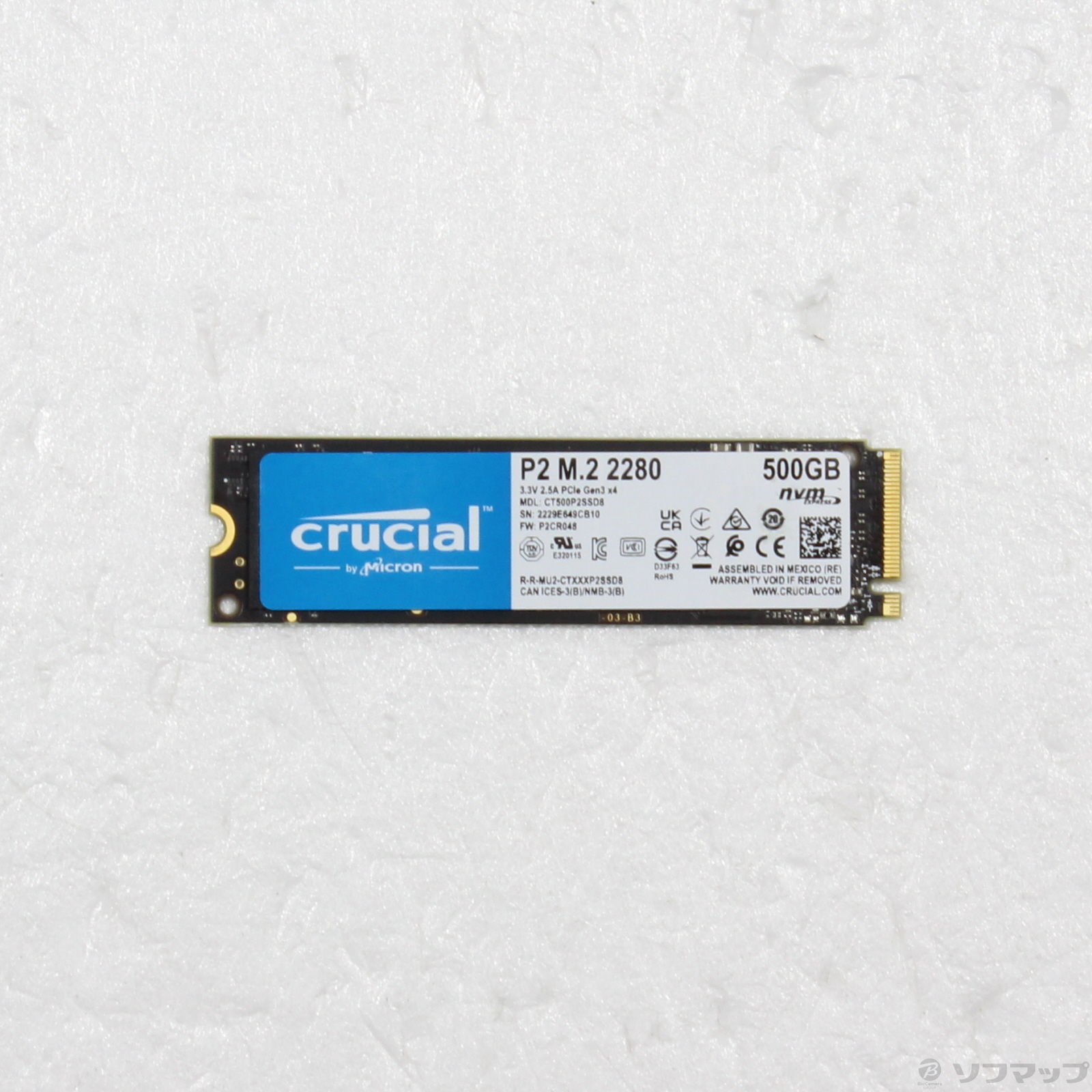 【中古】CT500P2SSD8JP [2133047435936] - リコレ！|ビックカメラグループ ソフマップの中古通販サイト