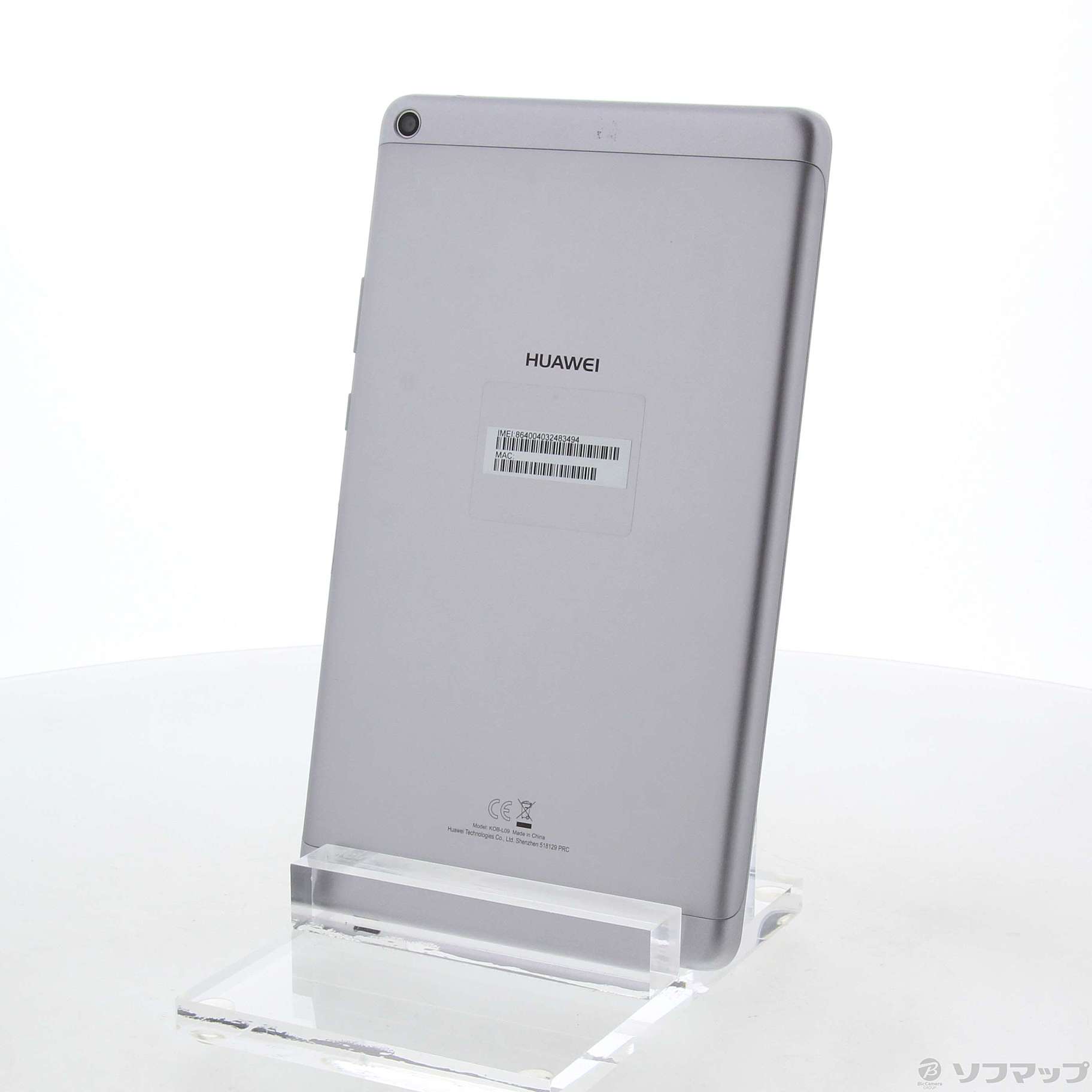 【中古】MediaPad T3 8 16GB スペースグレイ KOB-L09 SIMフリー [2133047570200] - リコレ ...