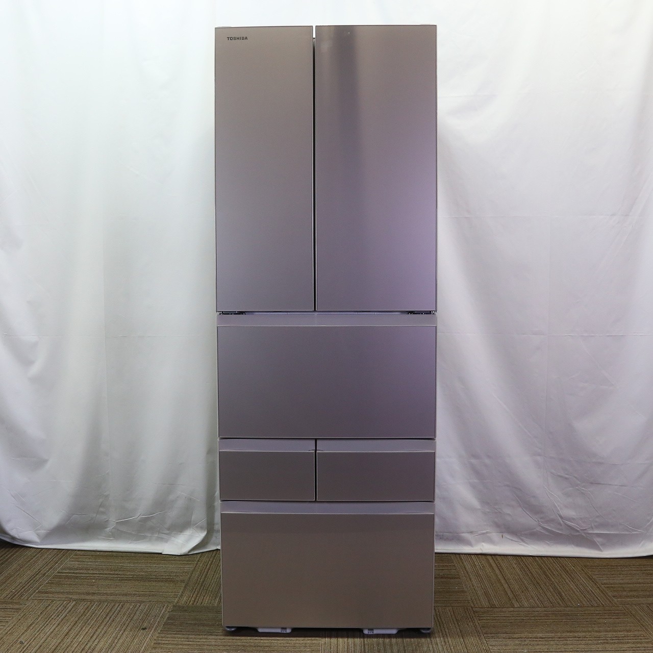 【中古】〔展示品〕 冷蔵庫 サテンゴールド GR-U510FK-EC [6ドア ／観音開きタイプ ／509L] [2133047618292] - リコレ！|ビックカメラグループ ソフマップの ...