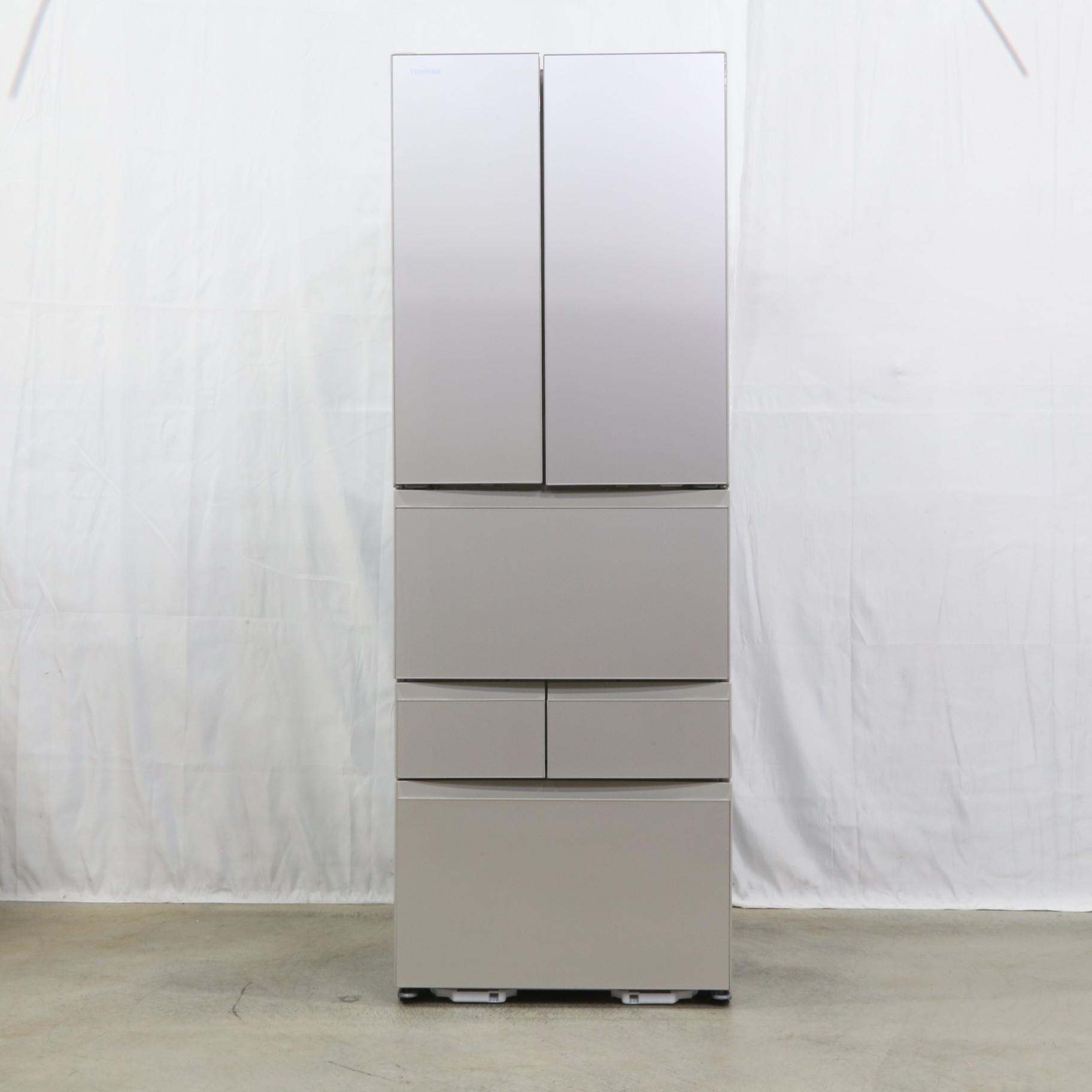 【中古】〔展示品〕 冷蔵庫 サテンゴールド GR-U510FK-EC [6ドア ／観音開きタイプ ／509L] [2133048712234] - 法人専用リコレ！|ソフマップの法人専用中古通販サイト