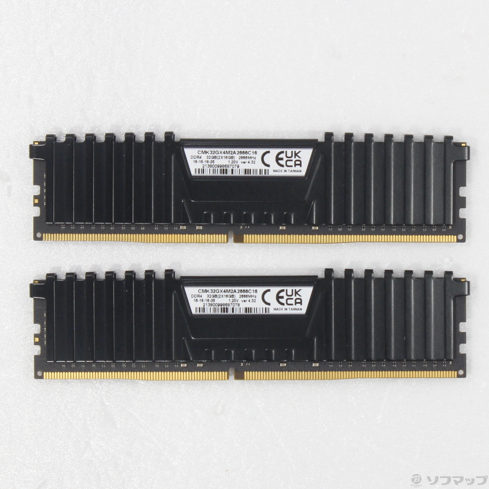 【中古】CMK32GX4M2A2666C16 [2133048851391] - リコレ！|ビックカメラグループ ソフマップの中古通販サイト