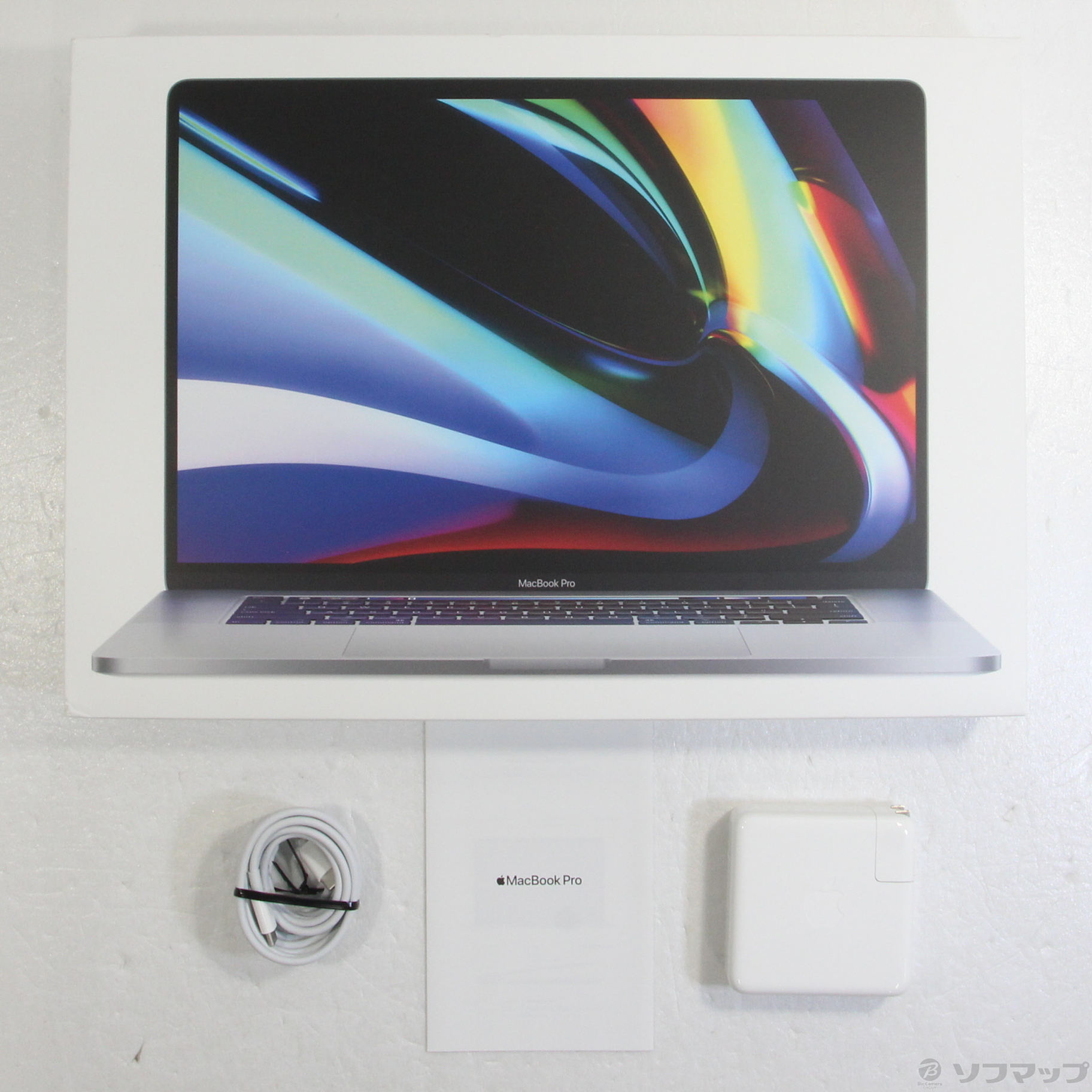 【中古】MacBook Pro 16-inch Late 2019 MVVK2J／A Core_i9 2.4GHz 64GB SSD1TB スペースグレイ 〔10.15 Catalina ...
