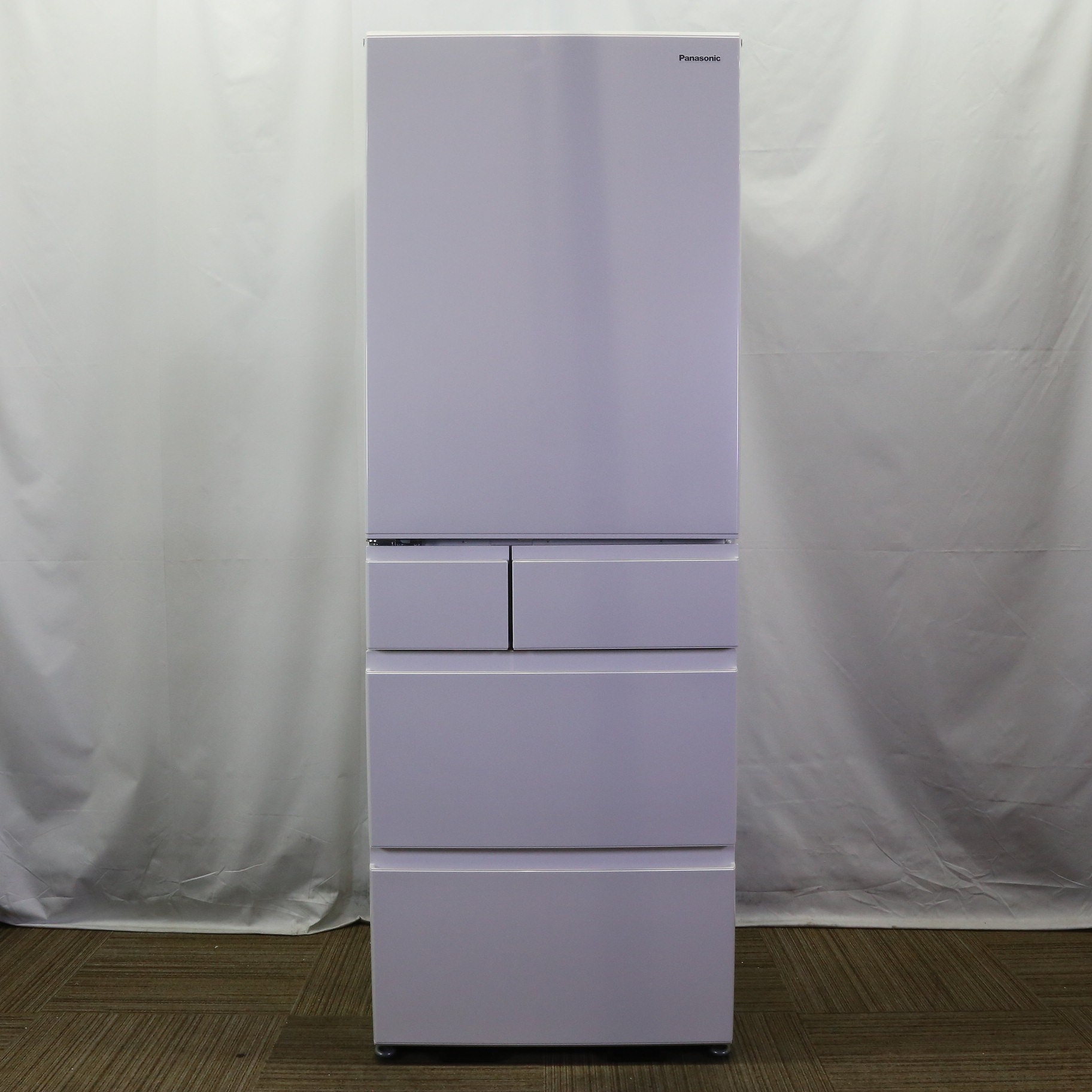 【中古】〔展示品〕 冷蔵庫 EXタイプ ハーモニーホワイト NR-E509EXL-W [約65cm ／5ドア ／左開きタイプ ／502L ／2022年] [2133048879104] - リ ...