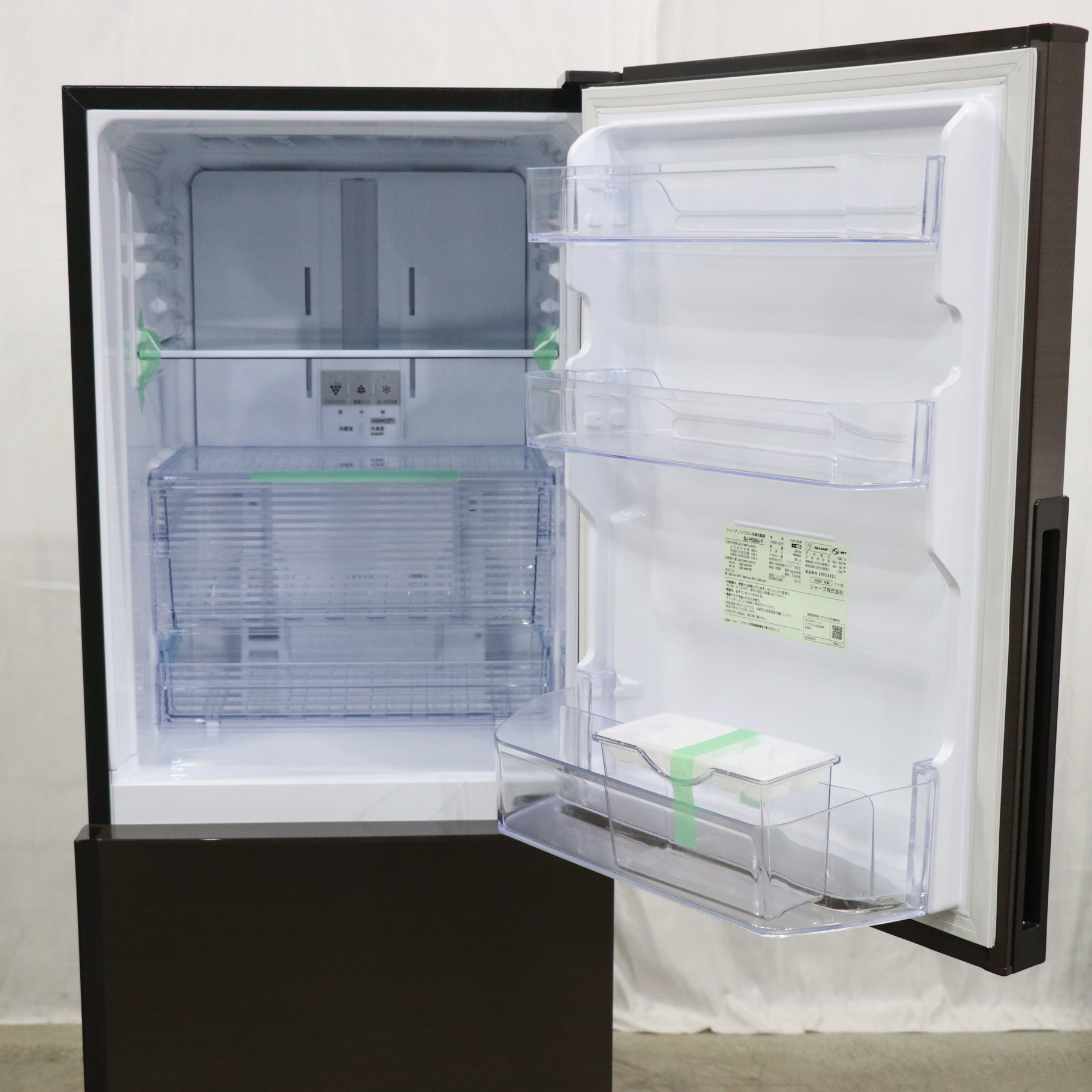 【中古】〔展示品〕 冷蔵庫 アコールブラウン SJ-PD28J-T [約56cm ／2ドア ／右開きタイプ ／280L ／2022年] [2133048989896] - リコレ！|ソフマップ ...