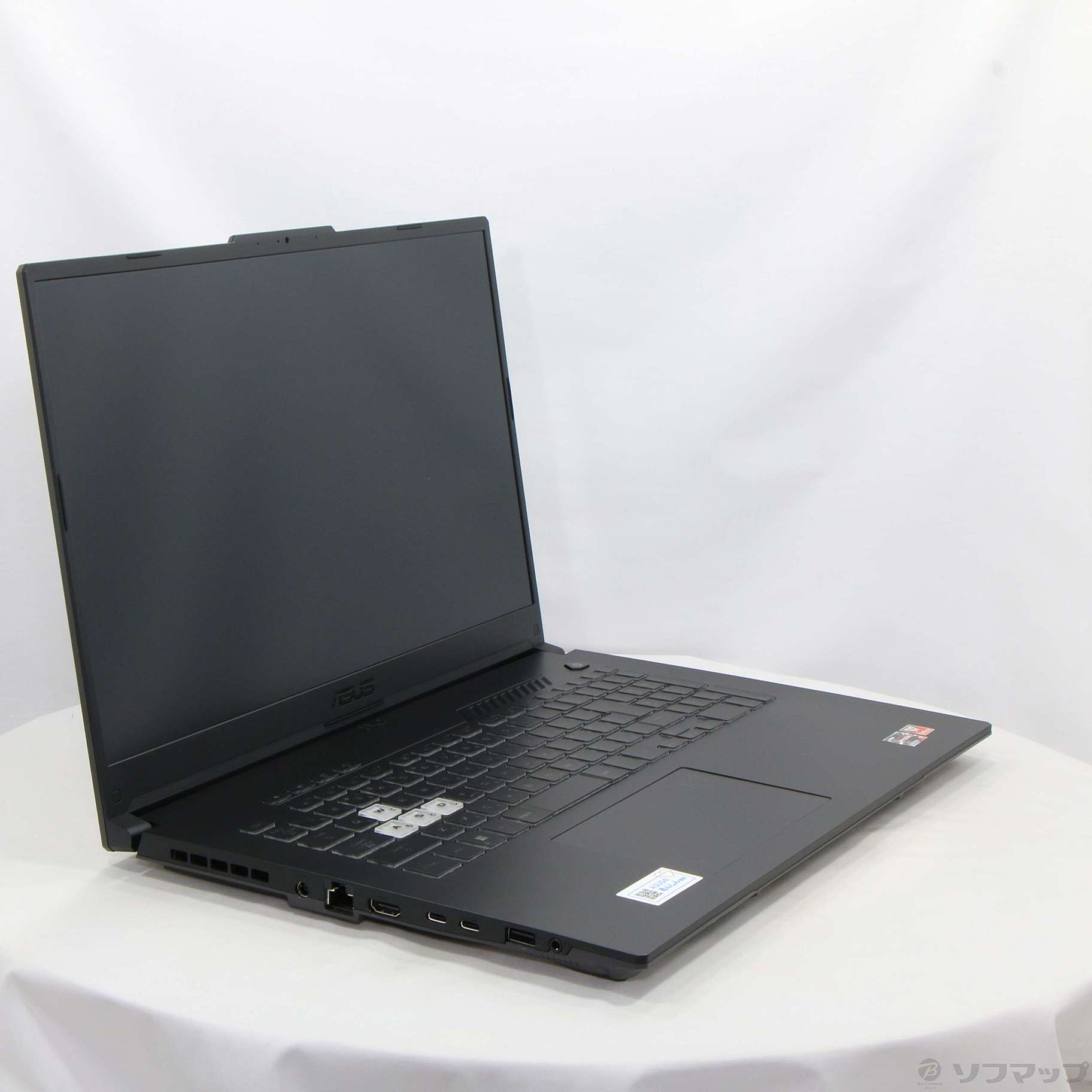 【中古】〔展示品〕 TUF Gaming A17 FA707RM FA707RM-R76R3060BY メカグレー ...