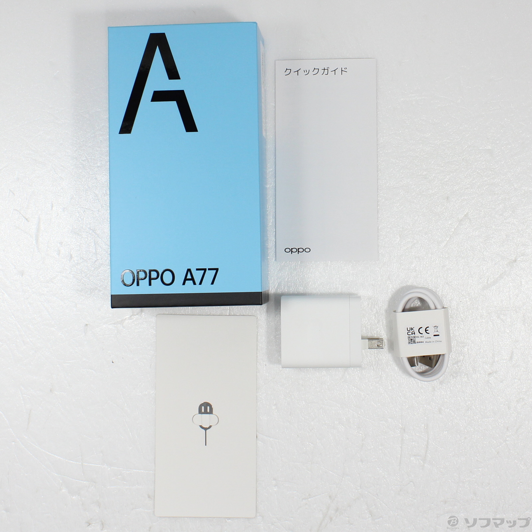【中古】OPPO A77 128GB ブルー CPH2385 SIMフリー [2133049254009] - リコレ！|ビックカメラグループ ...