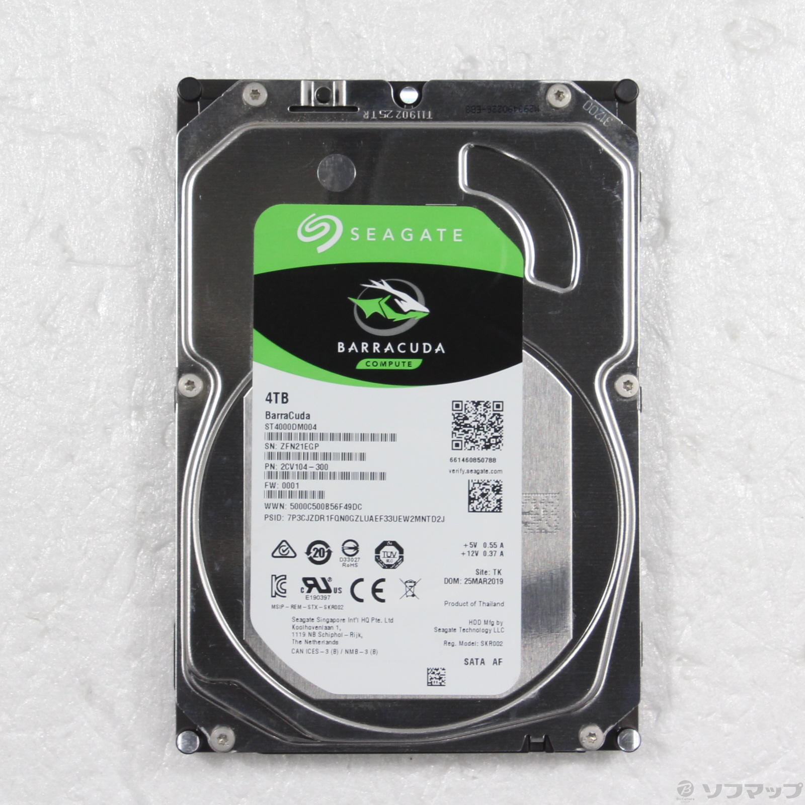 【中古】ST4000DM004 [2133049284679] - リコレ！|ビックカメラグループ ソフマップの中古通販サイト