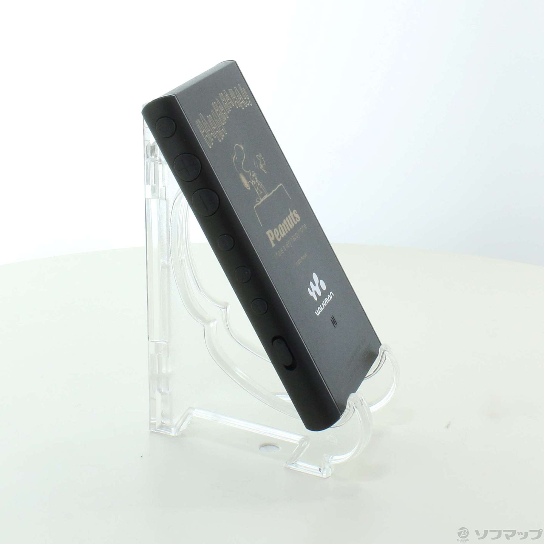 【中古】WALKMAN A100シリーズ PEANUTS Collection メモリ16GB+microSD ブラック NW-A105 ...