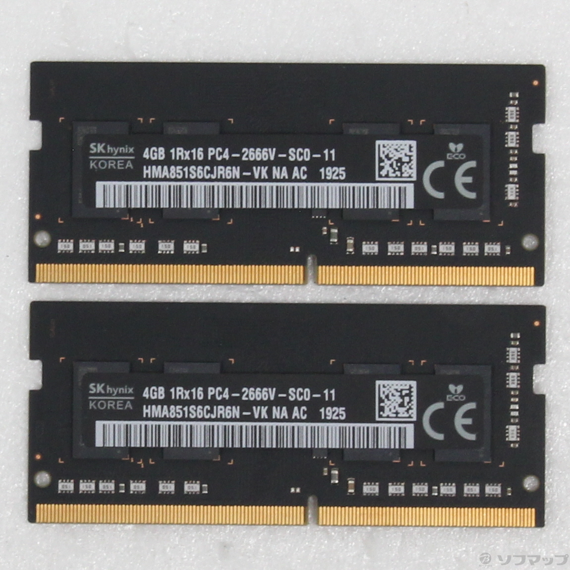 【中古】260P PC4-21300 DDR4-2666 8GB 4GB×2枚組 [2133049935779] - リコレ！|ビックカメラ ...