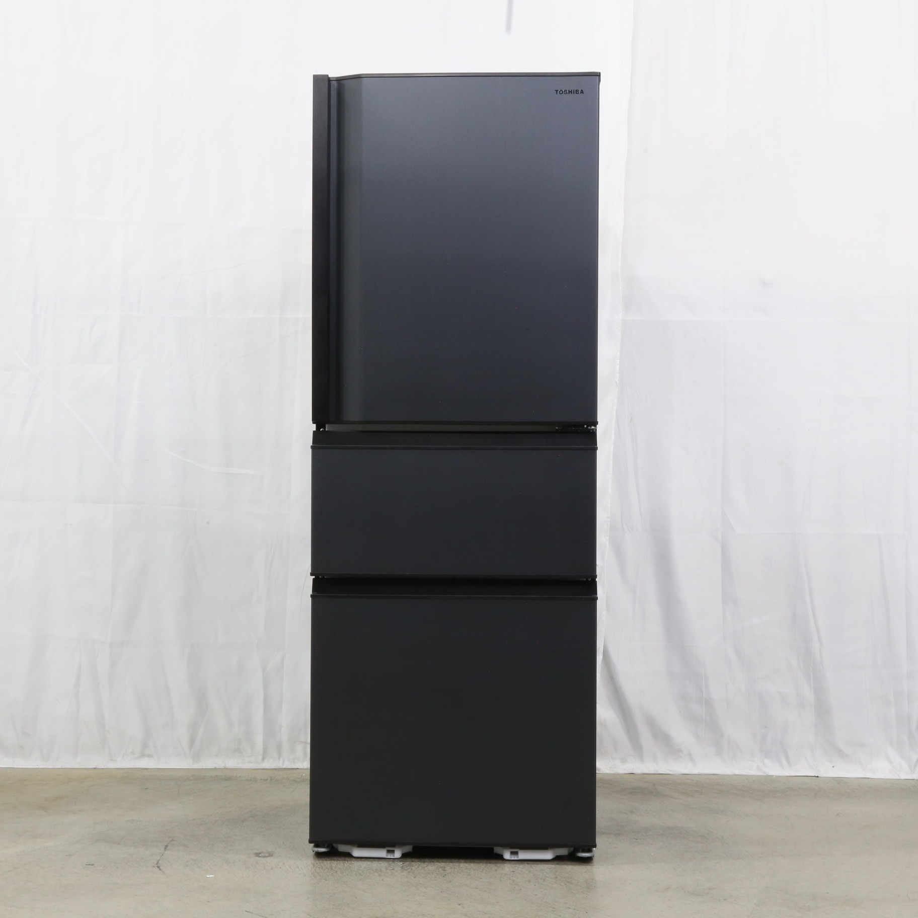 【中古】〔展示品〕 冷蔵庫 マットチャコール GR-U33SC-KZ [幅60cm ／3ドア ／右開きタイプ ／326L ／2022年] [2133049996626] - リコレ ...