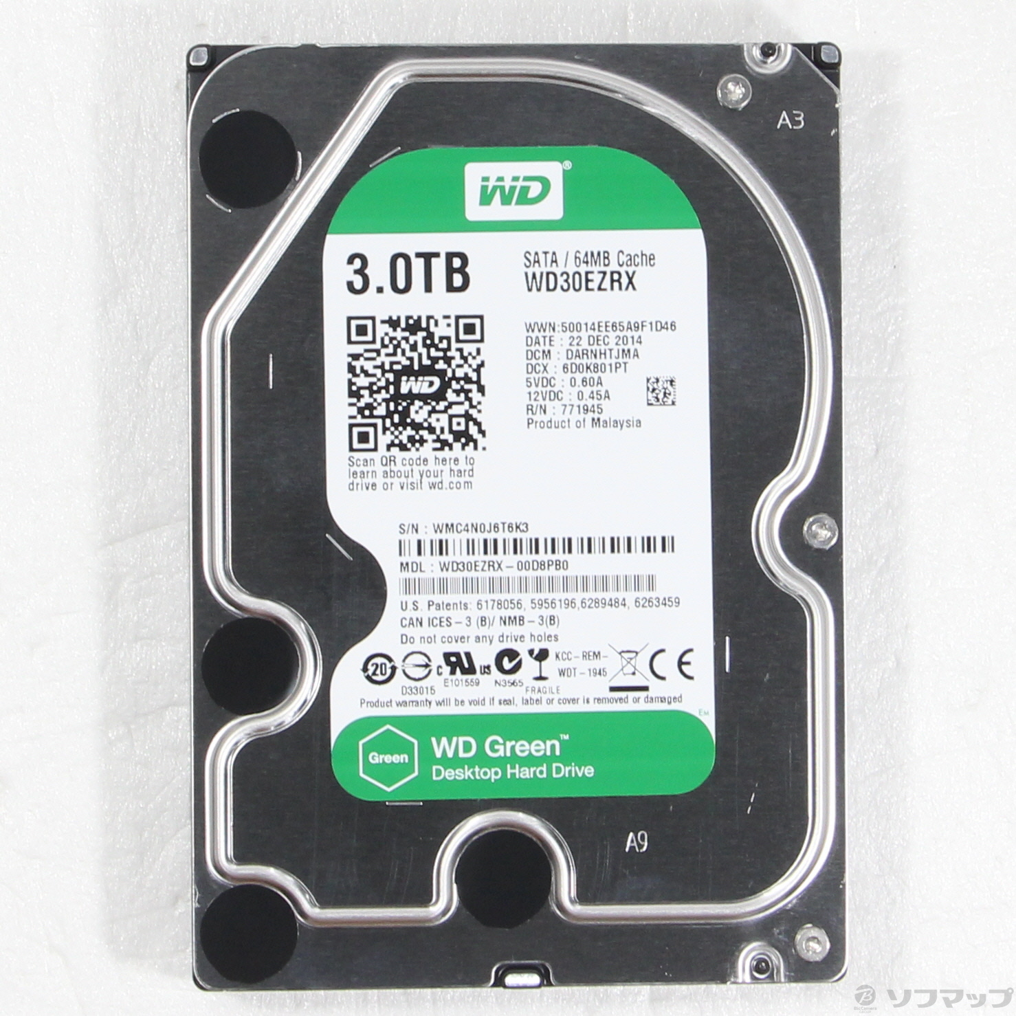 【中古】WD30EZRX-00D8PB0 [2133050079264] - リコレ！|ビックカメラグループ ソフマップの中古通販サイト
