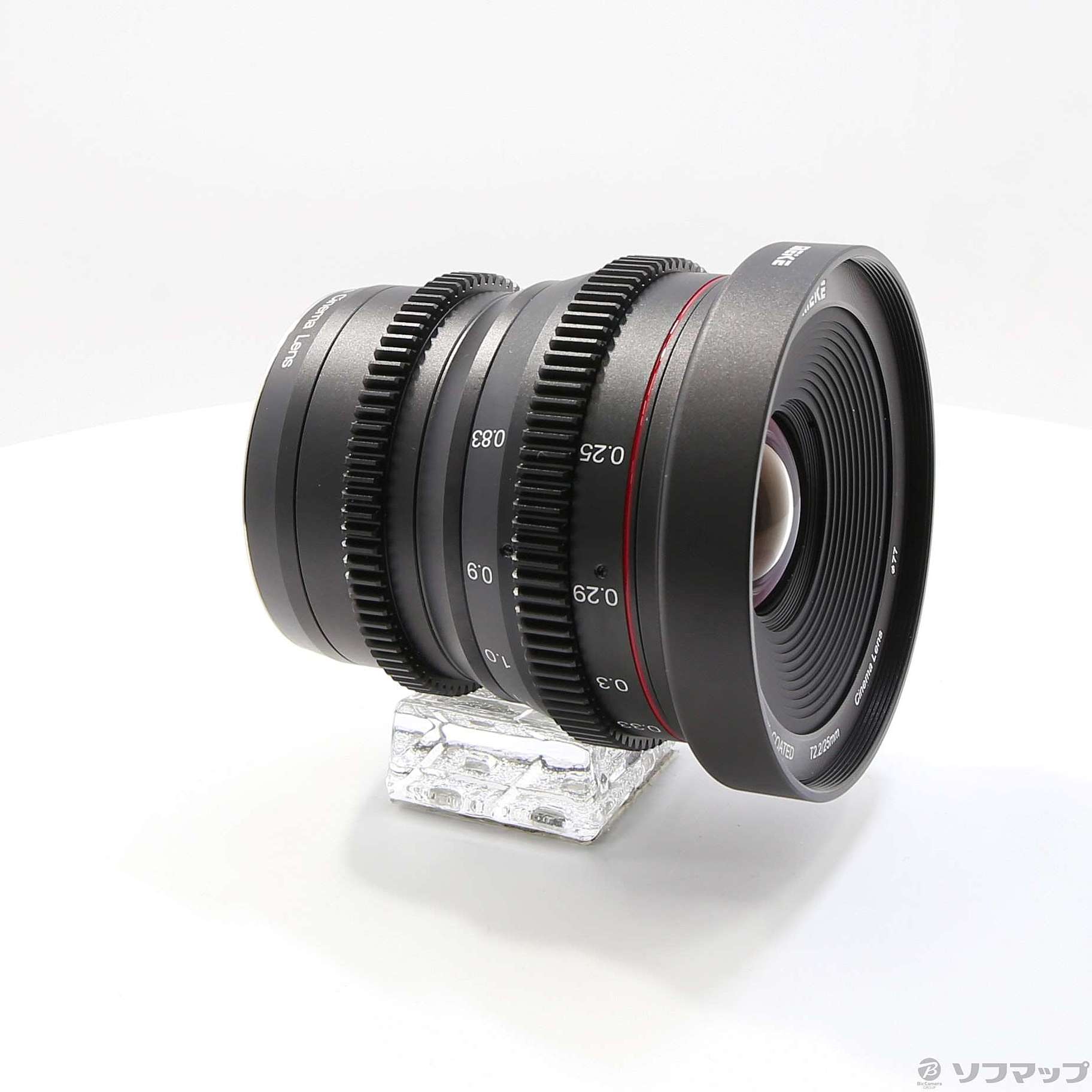 【中古】MEIKE T2.2／25mm Cinema Lens (M4／3-mount) [2133050426662] - リコレ！|ビックカメラグループ ソフマップの中古通販サイト