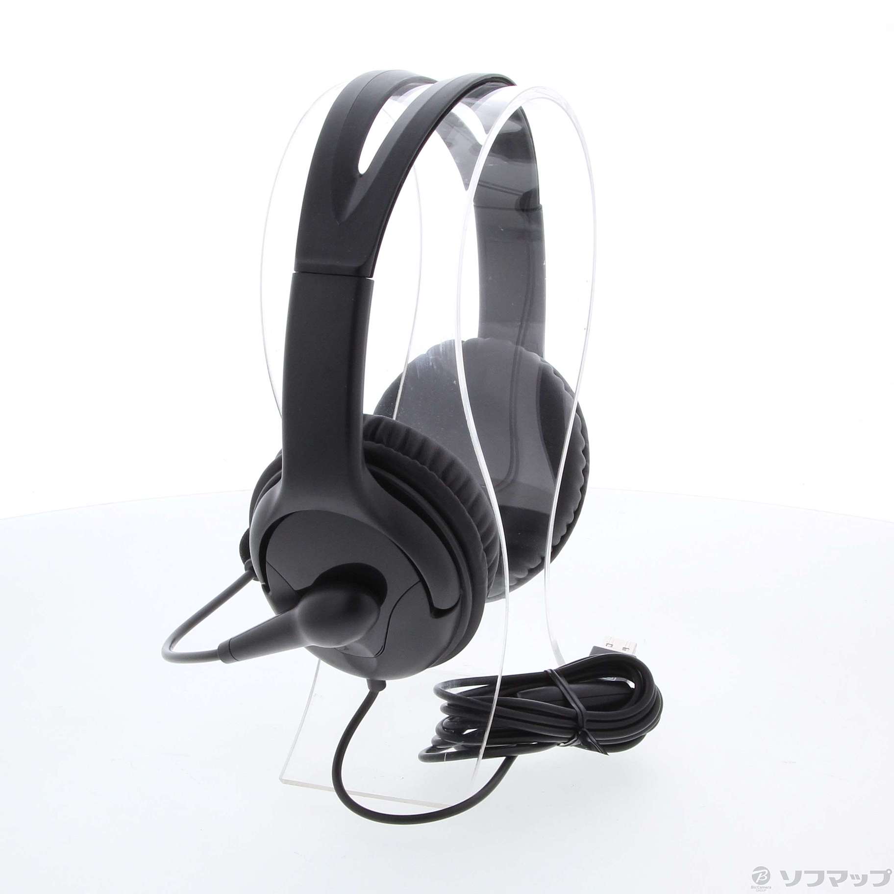 【中古】両耳大型USB有線ヘッドセット HS-HP02SUBK [2133050631998] - リコレ！|ビックカメラグループ ソフマップの中古通販サイト