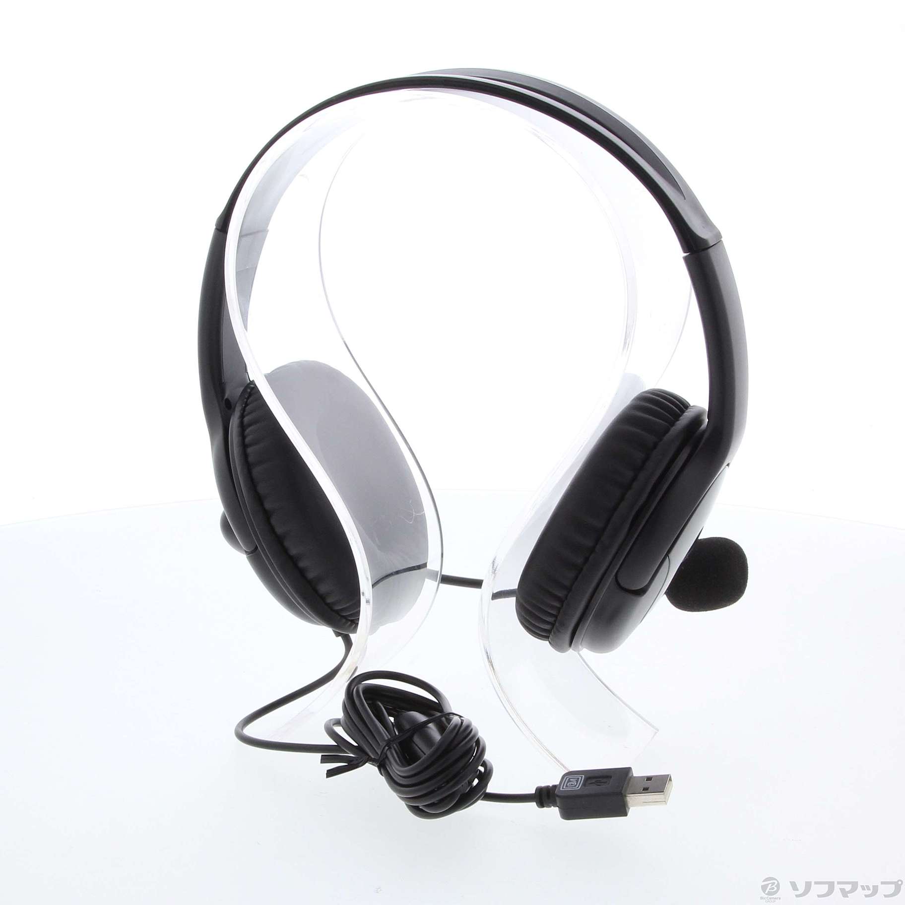 【中古】両耳大型USB有線ヘッドセット HS-HP02SUBK [2133050631998] - リコレ！|ビックカメラグループ ソフマップの中古通販サイト