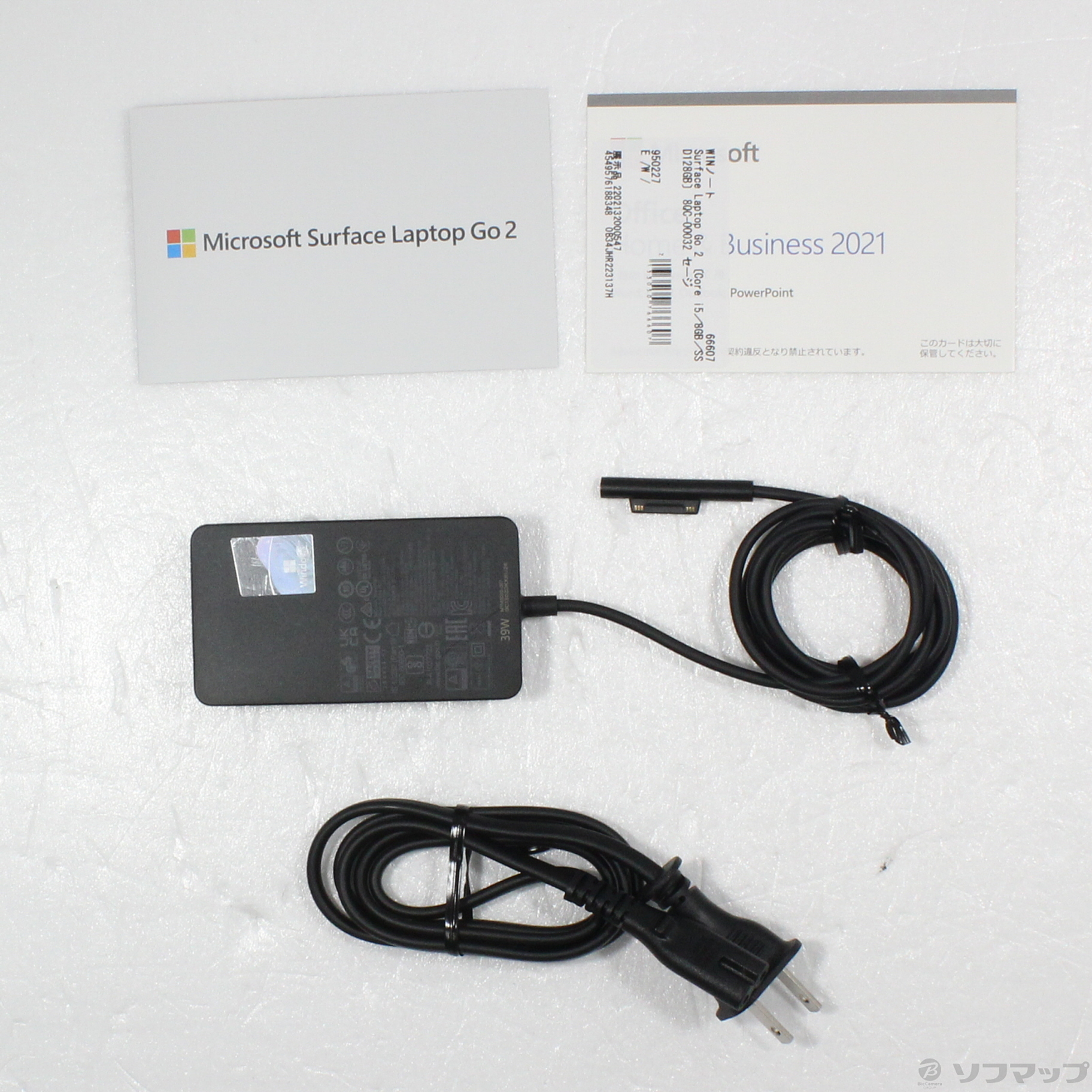 【中古】〔展示品〕 Surface Laptop Go 2 〔Core i5／8GB／SSD128GB〕 8QC-00032 セージ ...