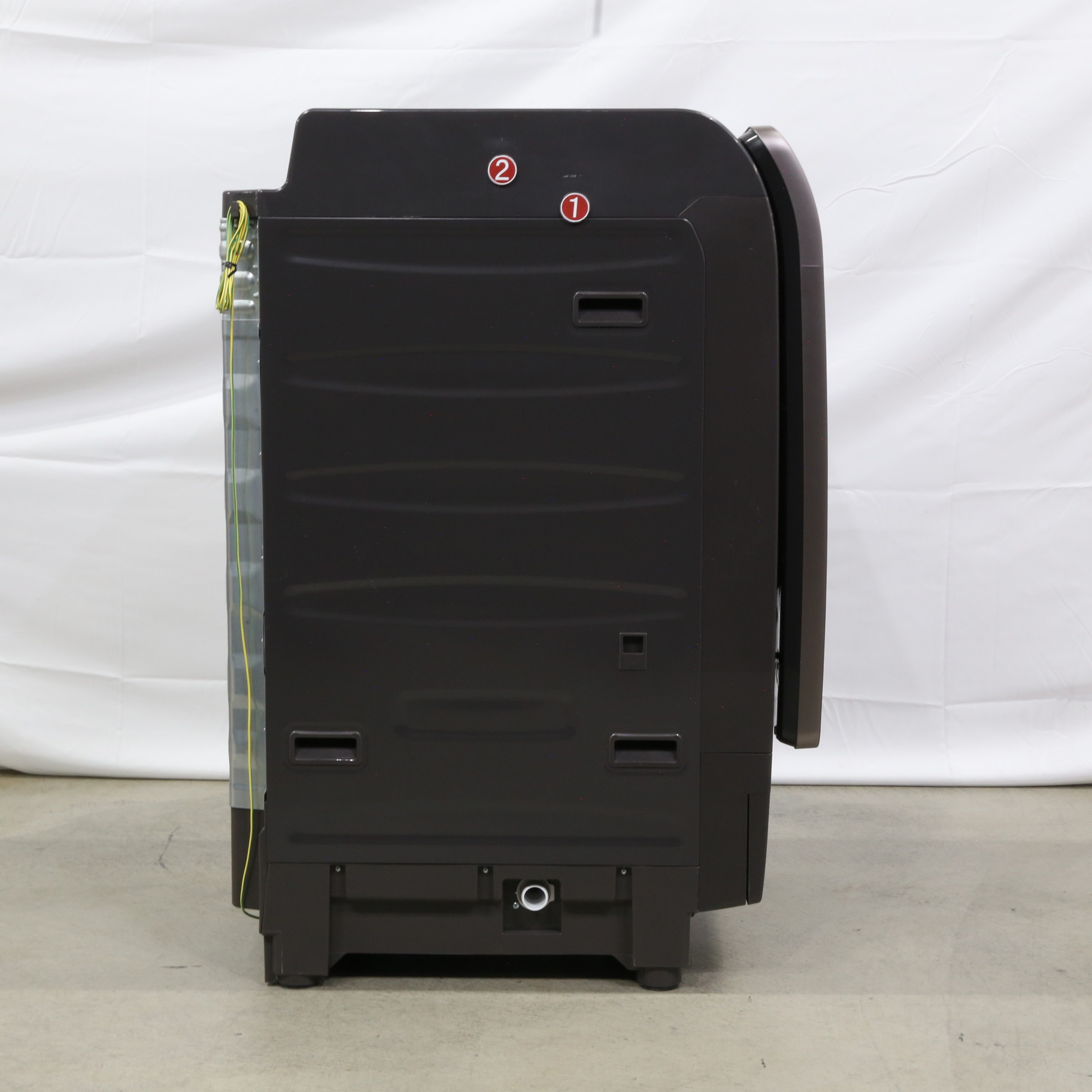 【中古】〔展示品〕 ドラム式洗濯乾燥機 リッチブラウン ES-X11A-TL [洗濯11.0kg ／乾燥6.0kg ／ヒートポンプ乾燥 ／左開き] [2133050815015] - リコレ ...