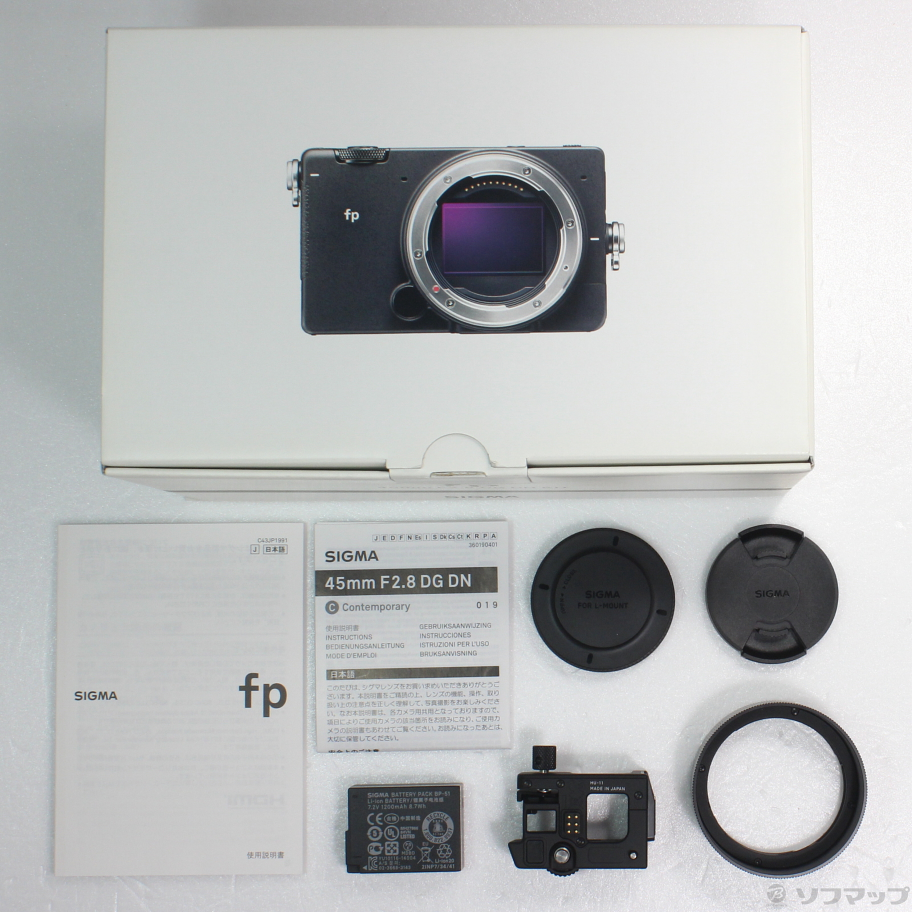 【中古】SIGMA fp 45mm F2.8 DG DN Contemporary キット [2133050896083] - リコレ！|ビックカメラグループ ソフマップの中古通販サイト